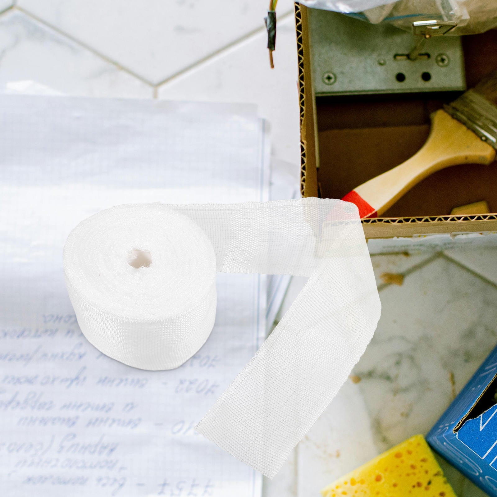 HOOWIFFY White Fiberglass Fabric Roll for , Versatile Repairs ...