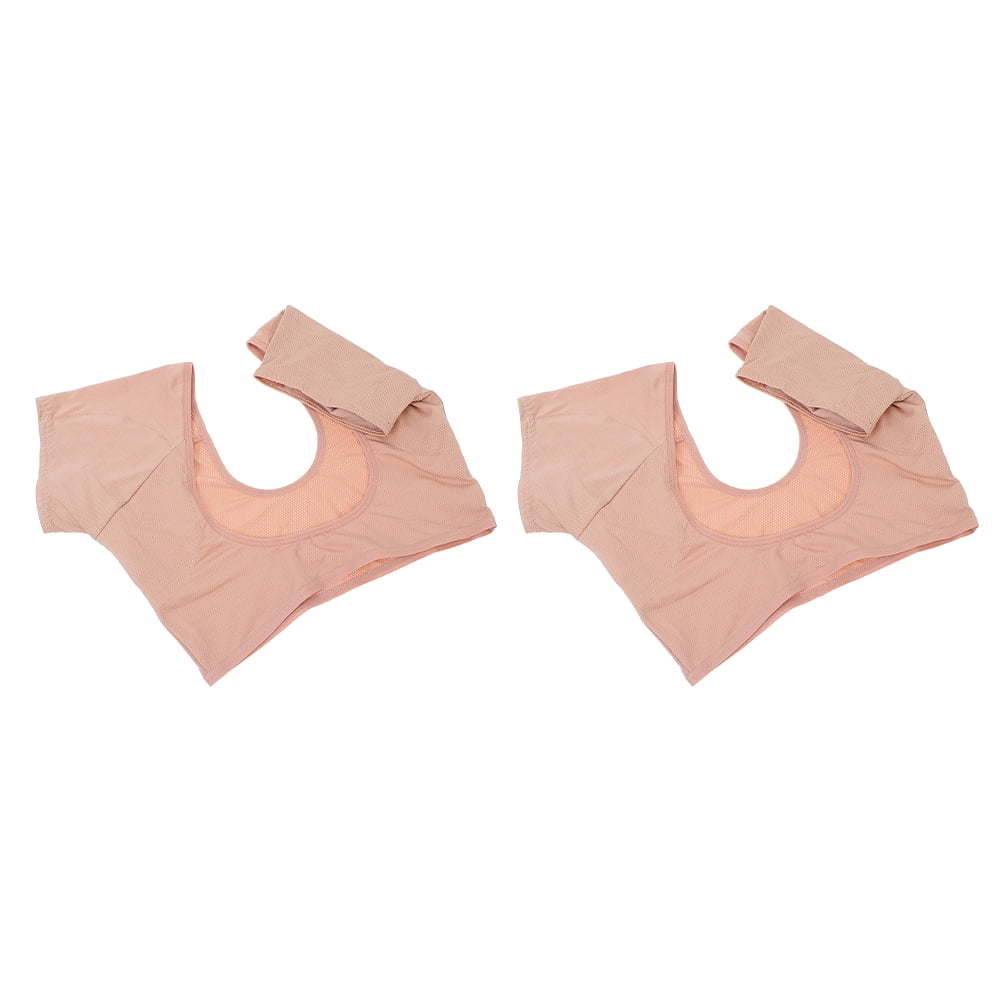 HOOWIFFY Women Underarm Vests 2Pcs Polyester Cotton Sweat Proof Armpit ...