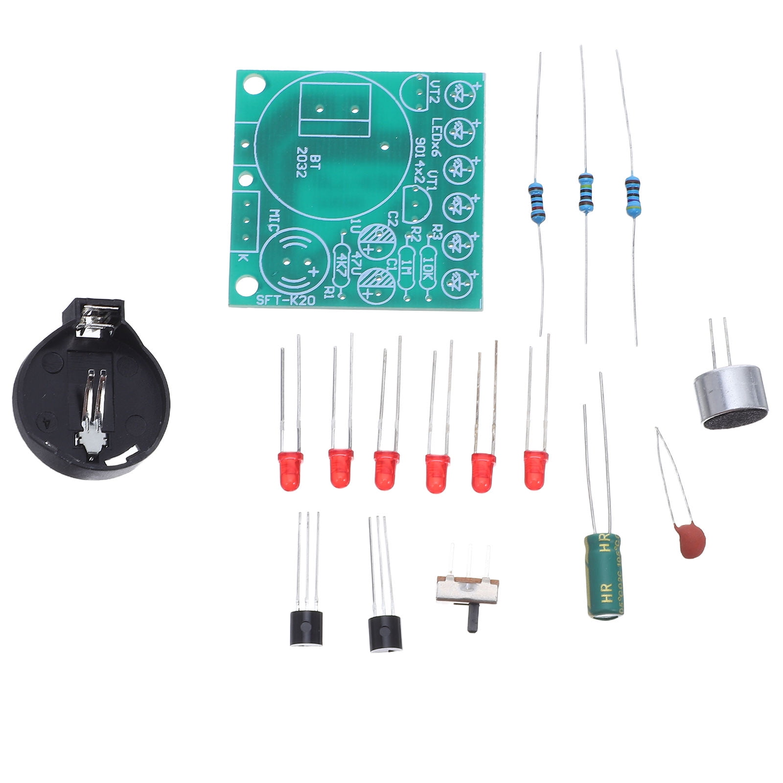 HOOWIFFY Electronic Metronome Kit Assorted Color Plastic for DIY and ...