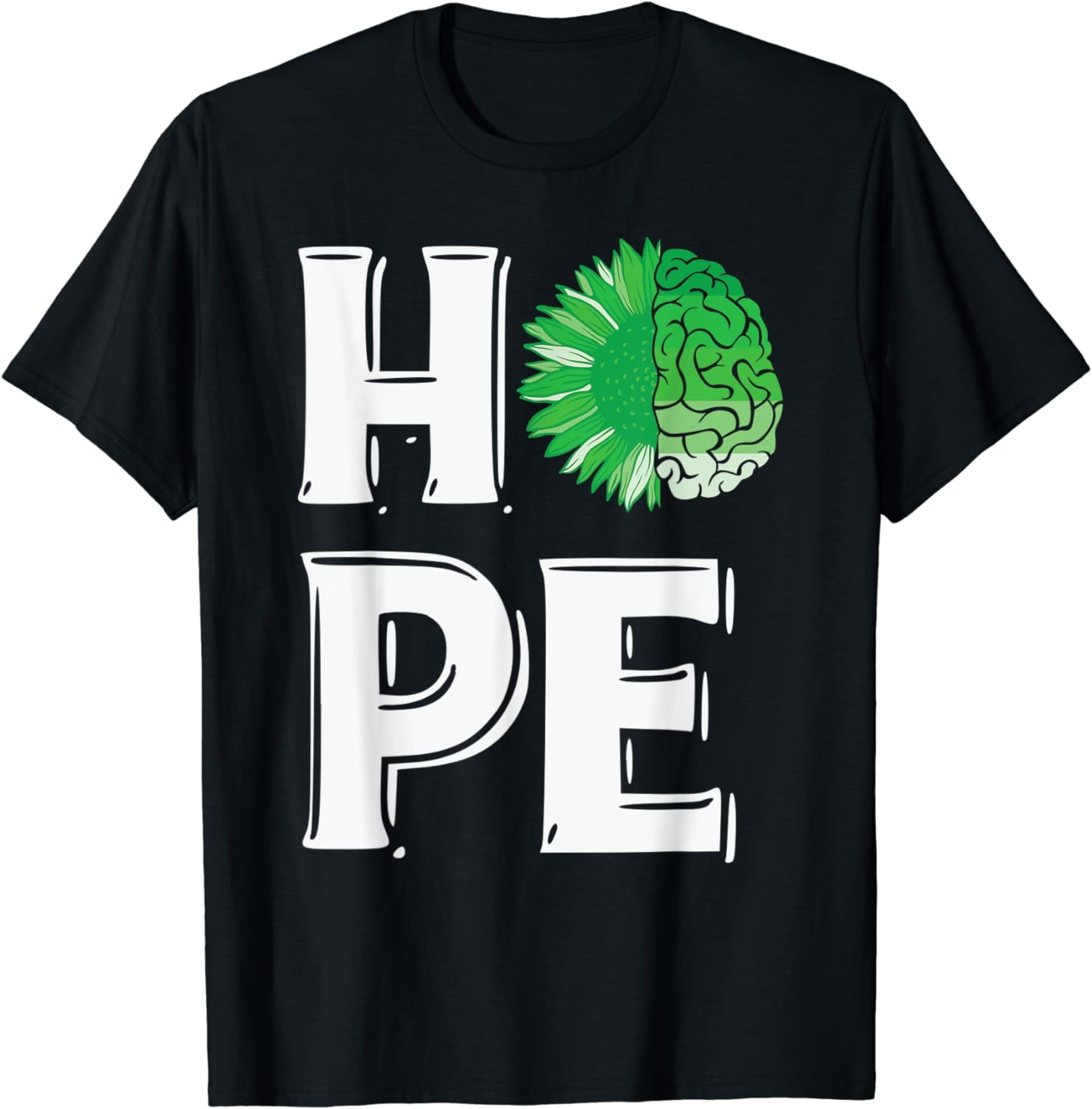 HOPE End The Stigma, Mental Health Awareness T-Shirt - Walmart.com
