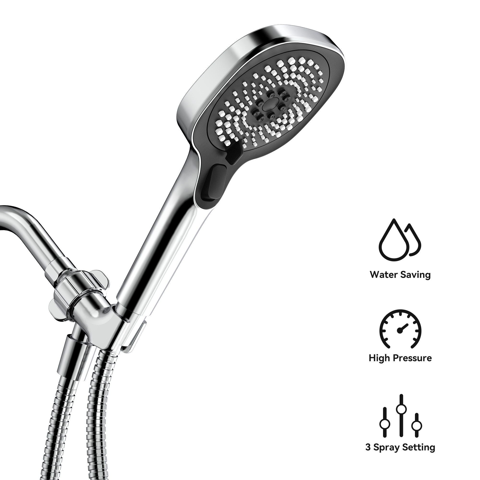 Delta Traditional Hand Shower Package Includes Hand Shower, Holder, and ...