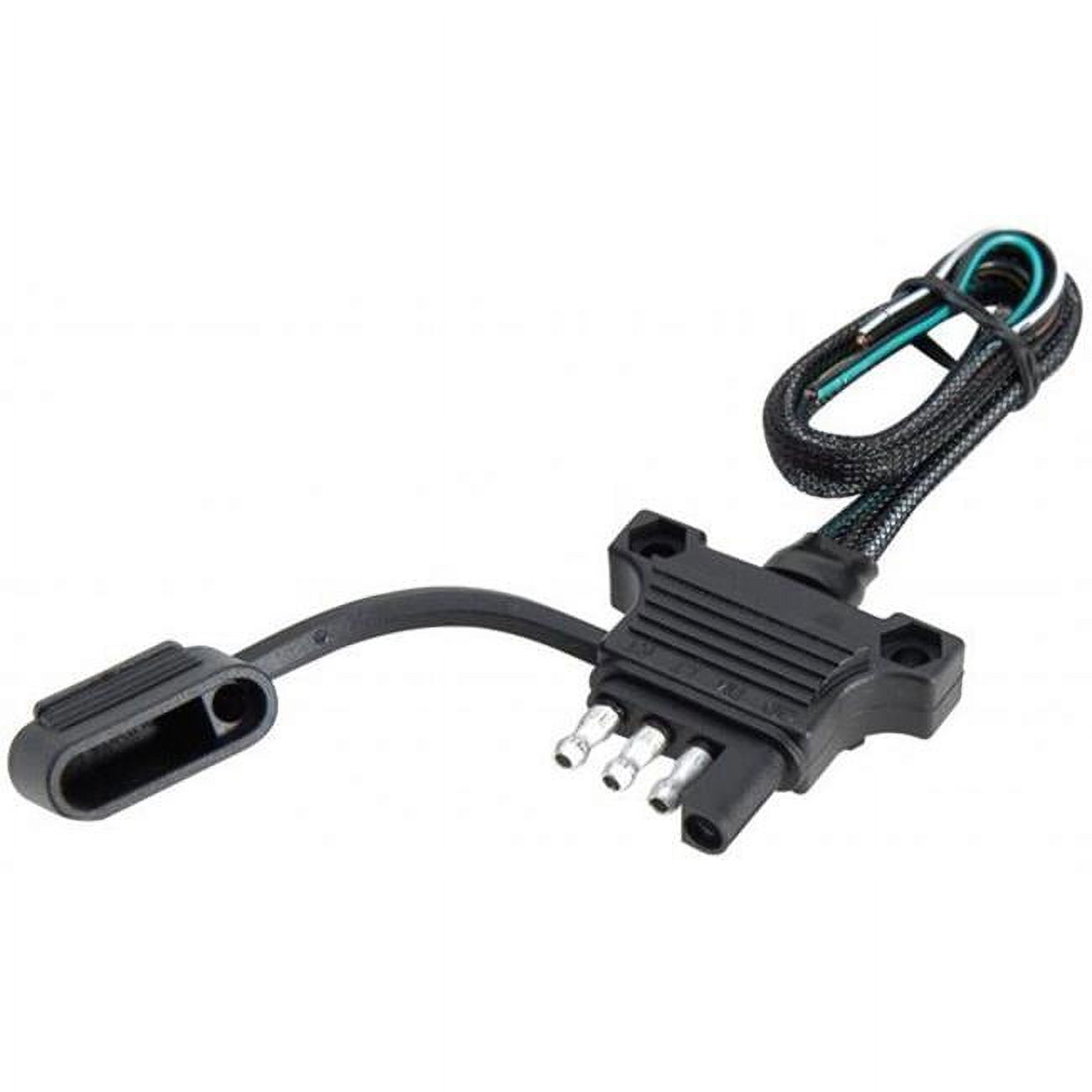 HOPPY 48110 Trailer End Wiring Connector With 4 Wire Flat - Walmart.com