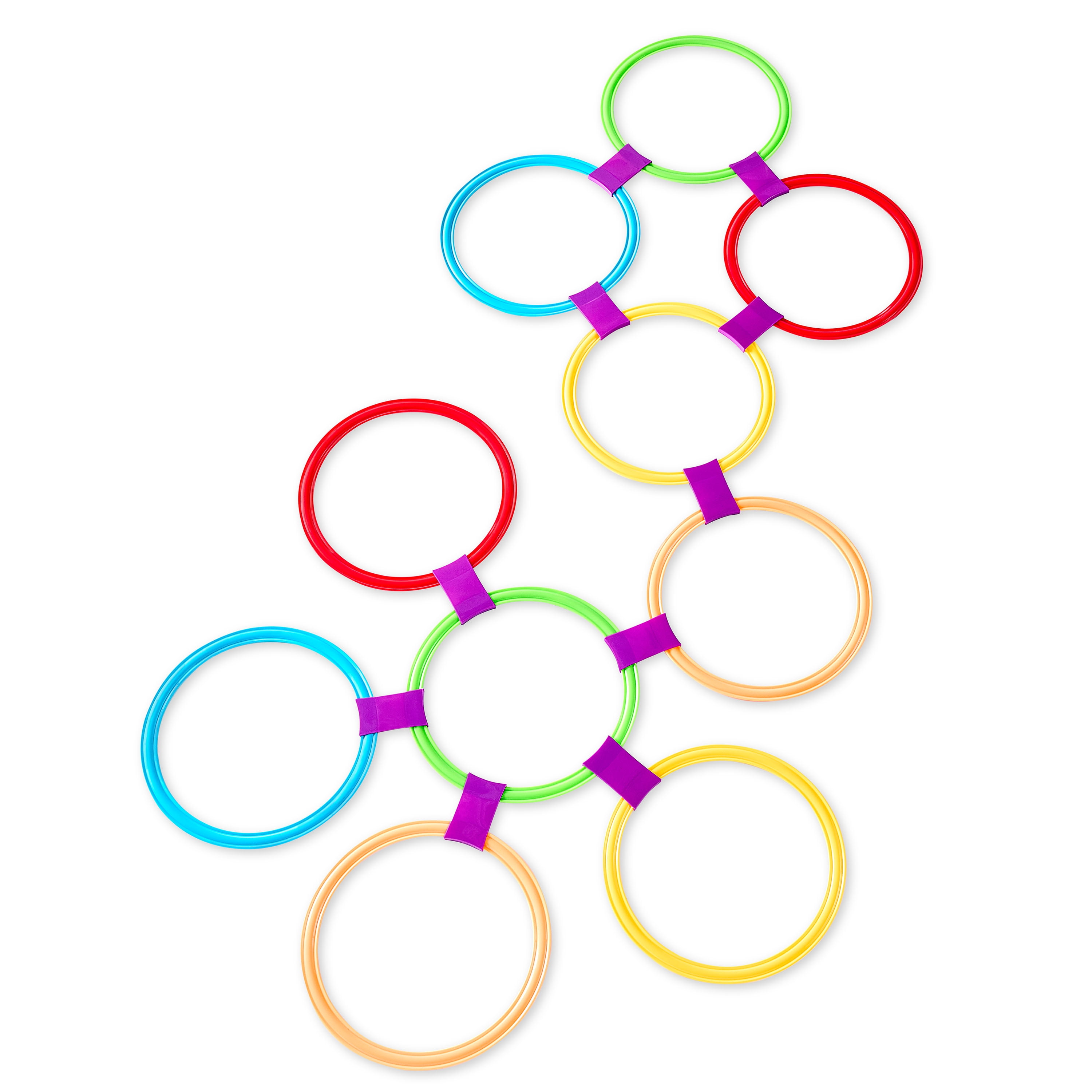 Play Day Hopscotch Rings, 20 Pieces - Walmart.com