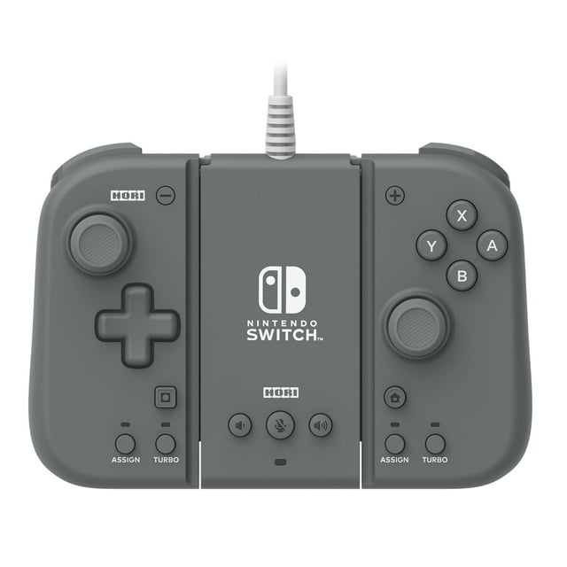 HORI Split Pad Compact Attachment Set Controllers (Slate Gray) for ...