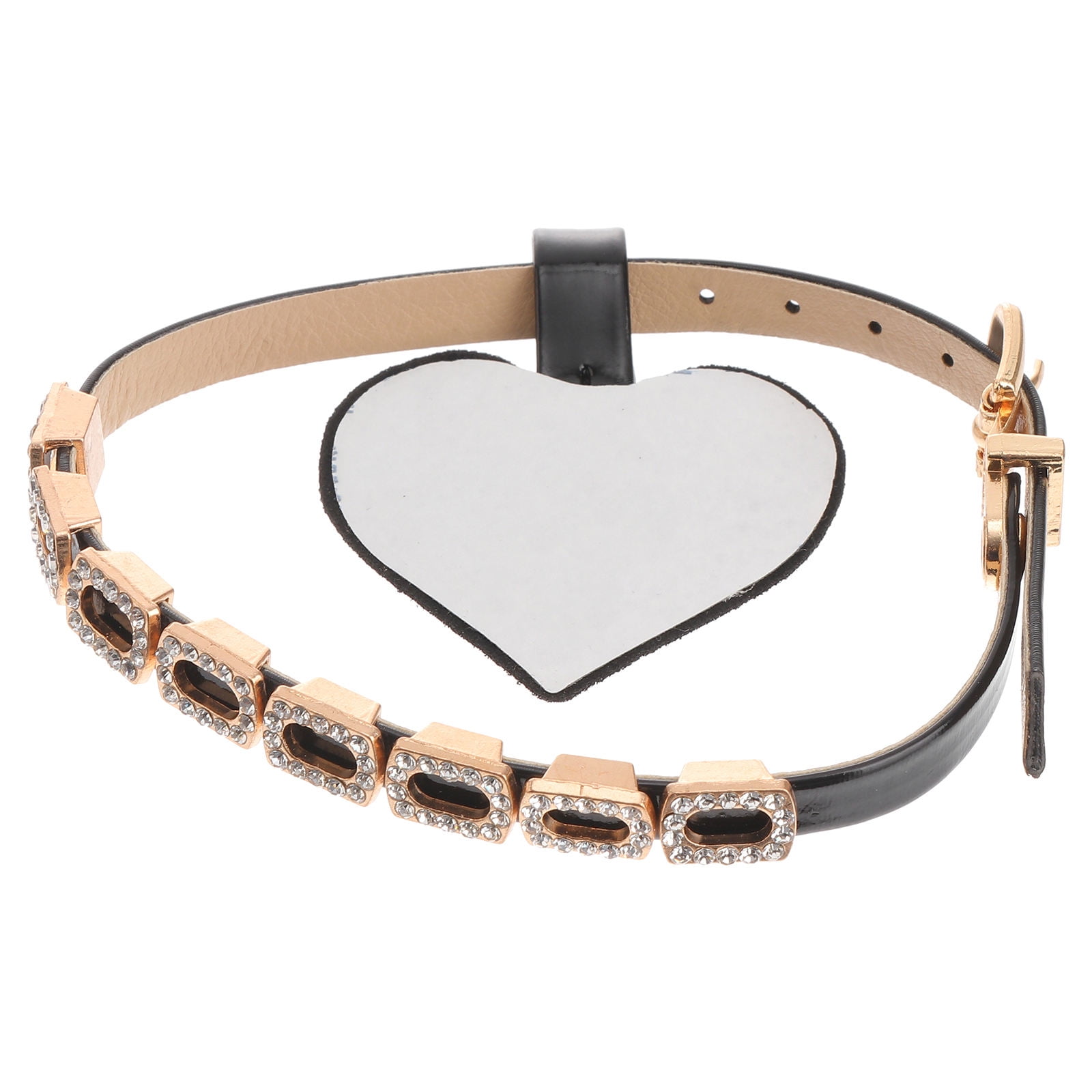 HORIALENCE 1 Pair Rhinestone Elastic Shoe Ankle Straps for High-heel ...