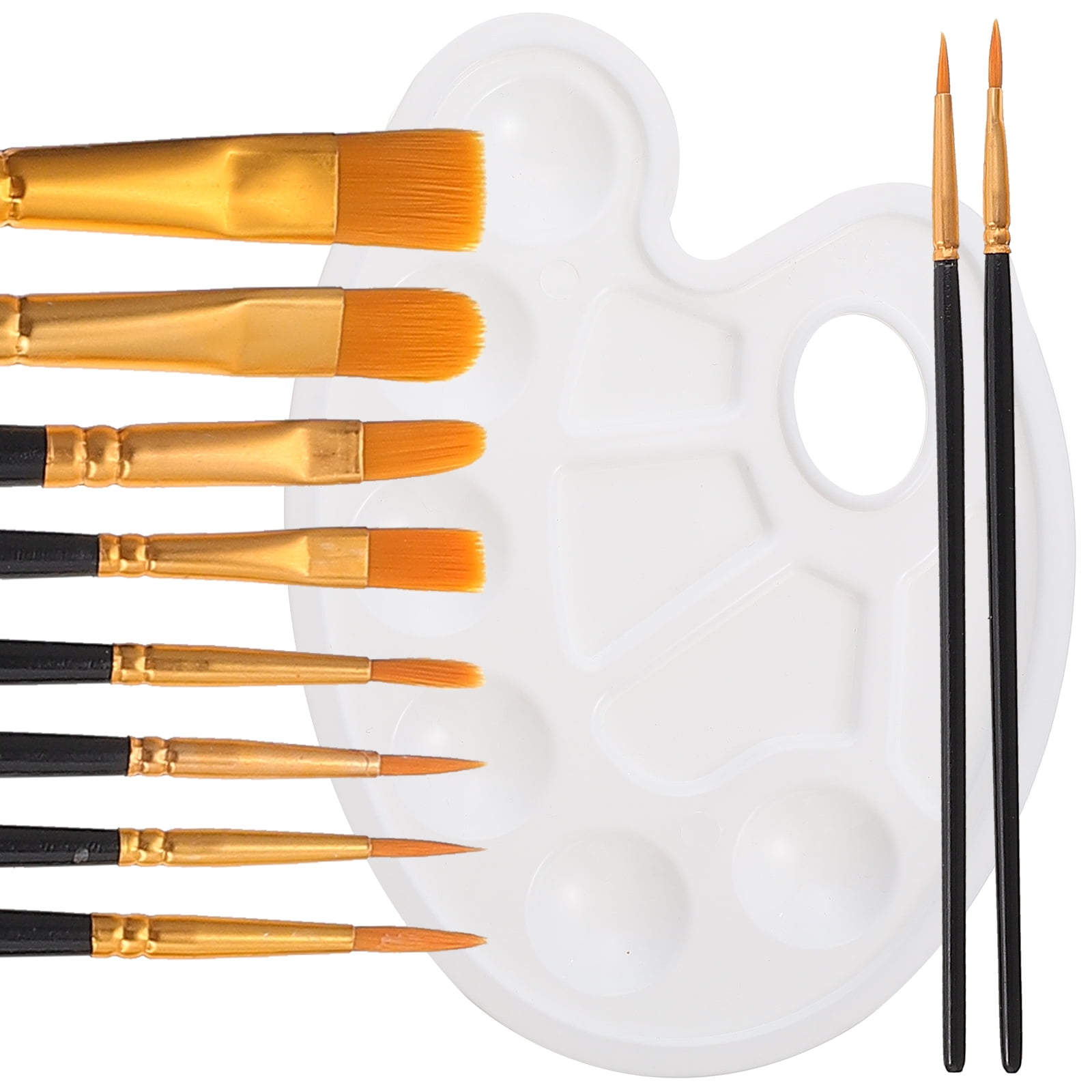 HORIALENCE 1 Set Craft Paint Brush For School Watercolor In Golden ...