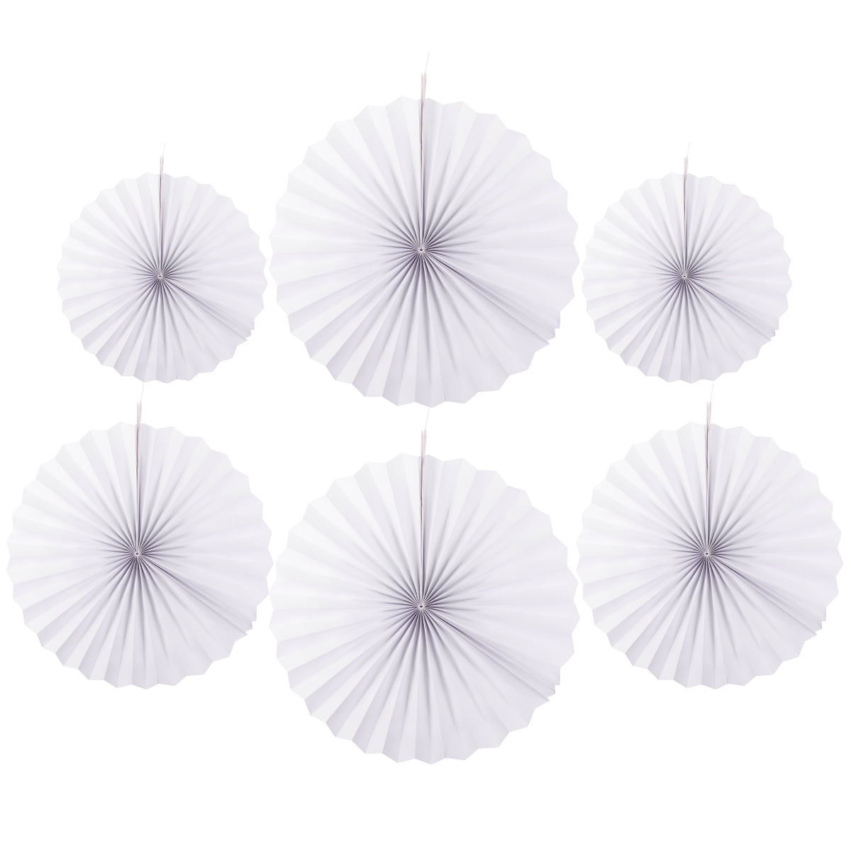 HORIALENCE 1 Set Eco-Superior Paper Fan Flower Decoration for Party ...