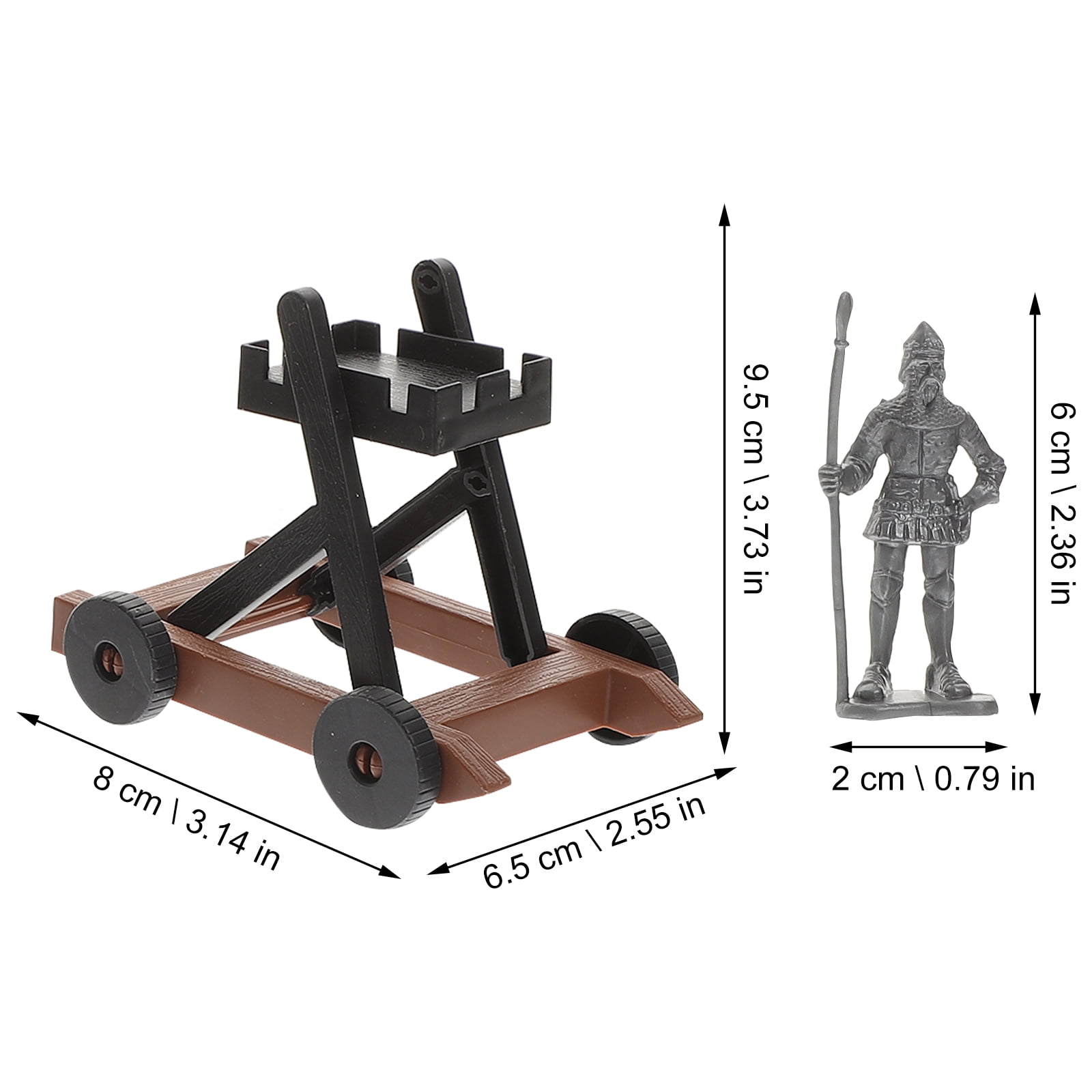 HORIALENCE 1 Set Simulation Soldier Model Retro Style Ancient Soldiers ...