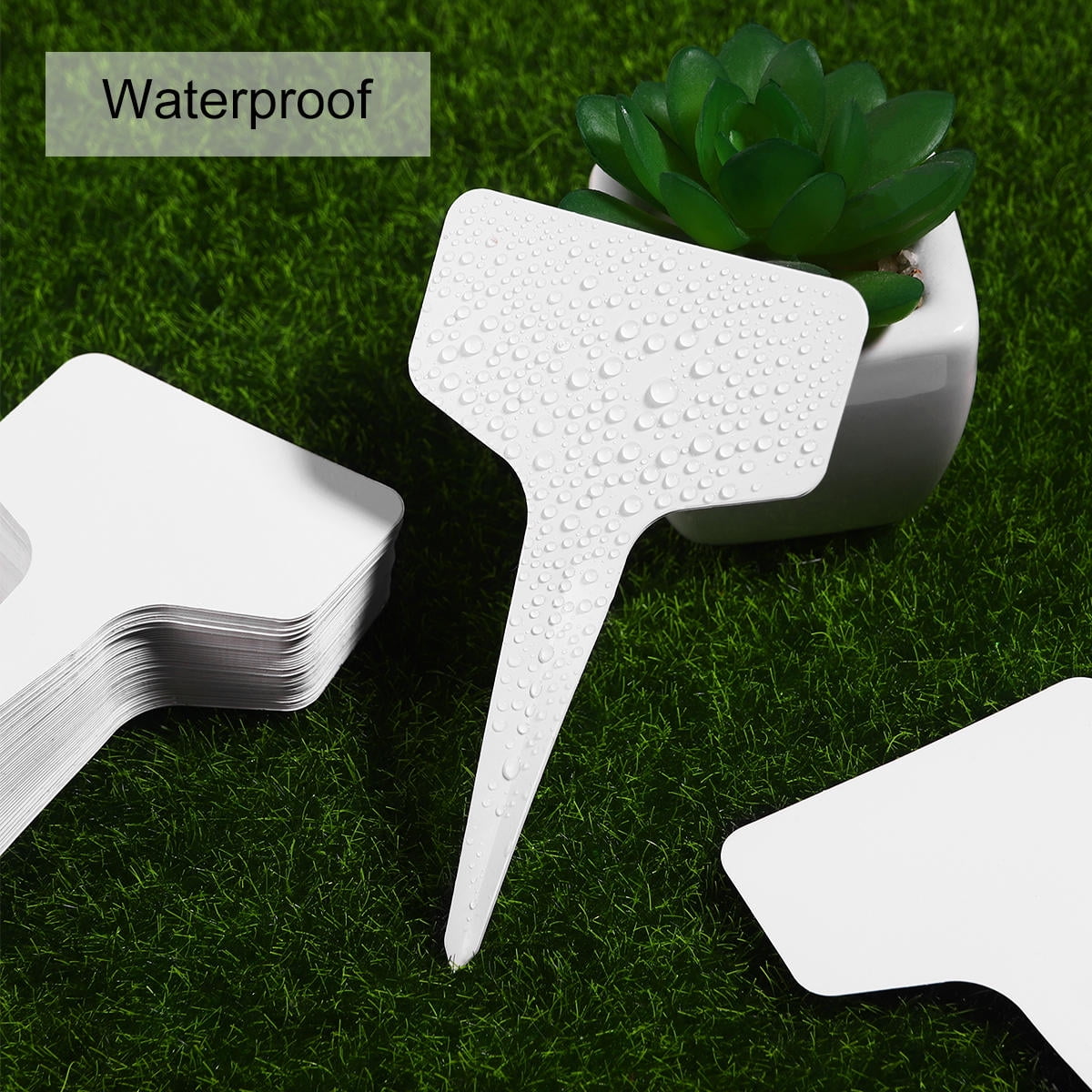 HORIALENCE 100Pack Durable Re-usable Plant Nursery Garden Labels for ...