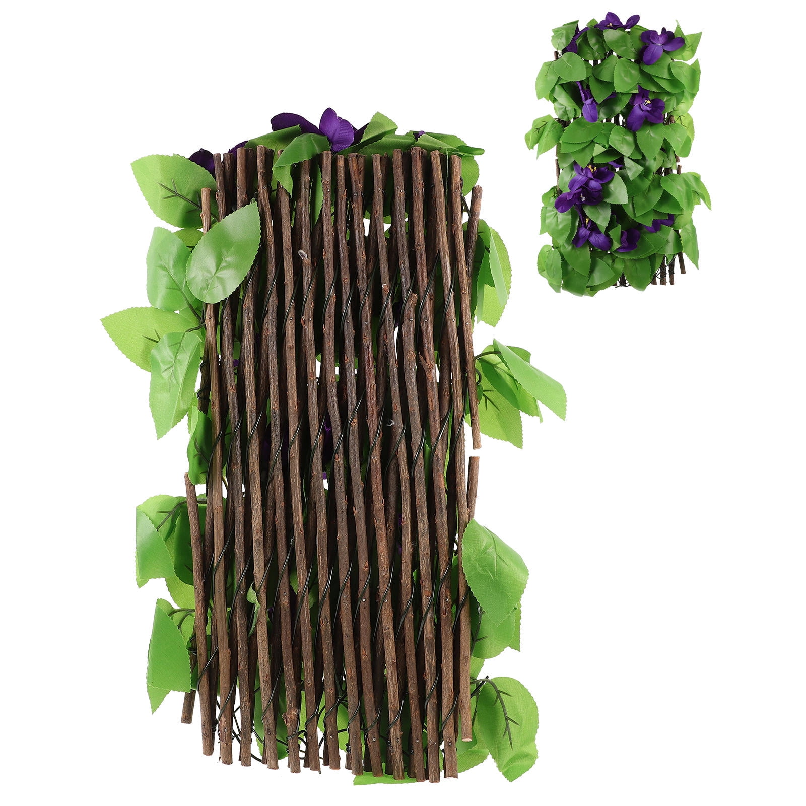 HORIALENCE 1Pack Artificial Green Plant Fence Panel for Shopping Mall ...