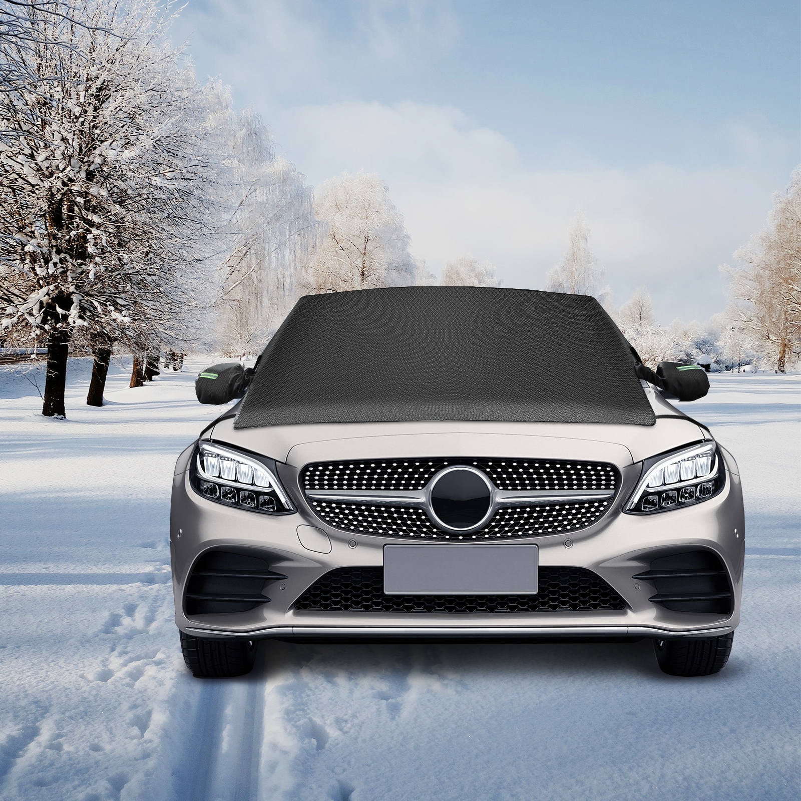 HORIALENCE 1Pack Exterior Windshield Cover Oxford Fabric All-Weather ...