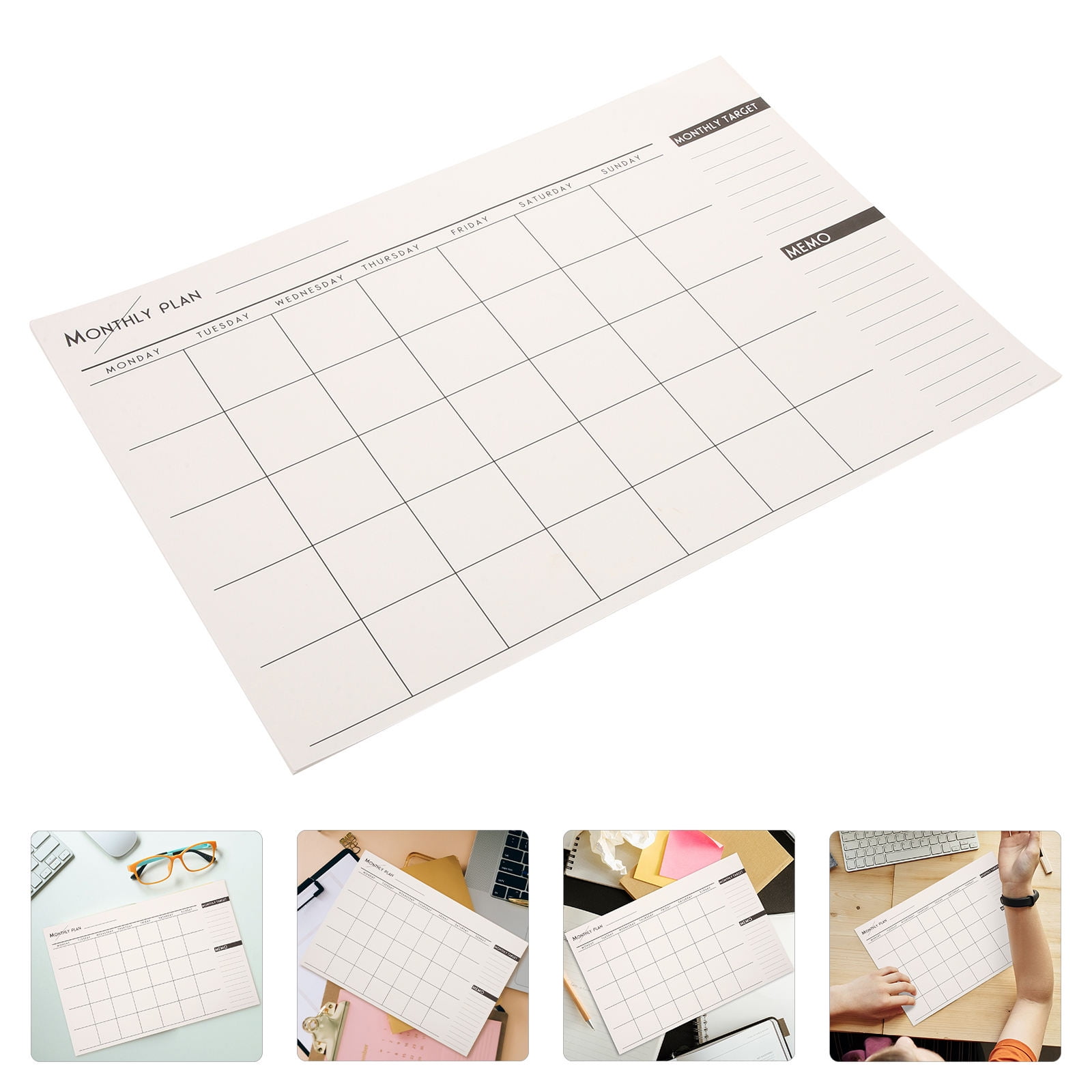 HORIALENCE 1Pc 2023/2024 Calendar Academic Year Planner Simple Design ...