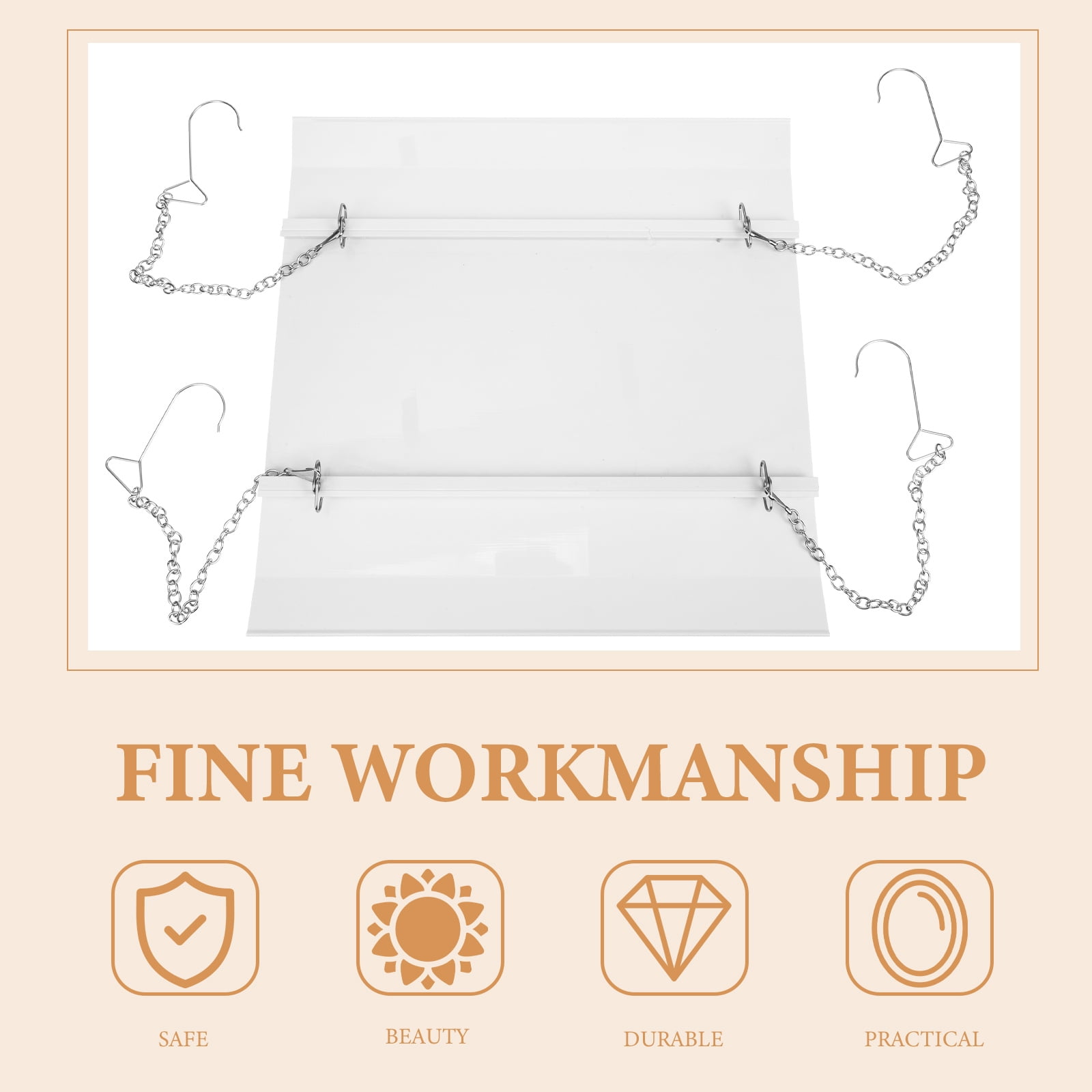 HORIALENCE 1Set Air Conditioning Anti Wind Baffles Does Not Affect ...