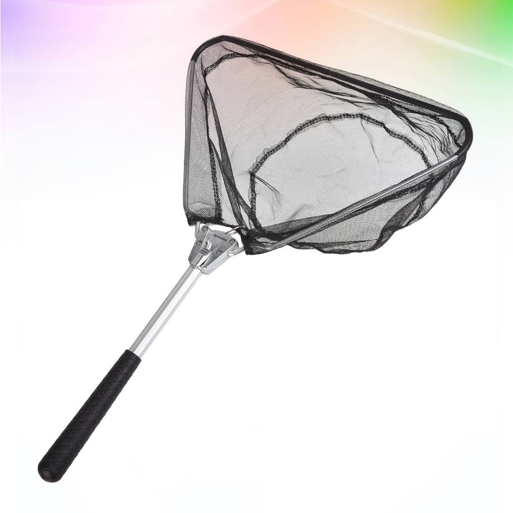 HORIALENCE 1Set Black Fishing Net for Fly Fishing with Quick Folding ...