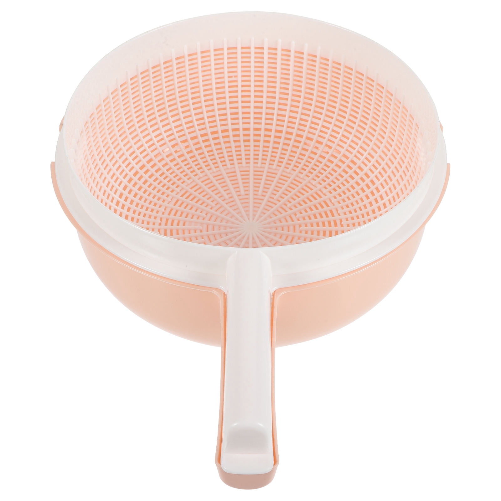 HORIALENCE 1Set Pink Plastic Drain Basket For Kitchen Activities And ...