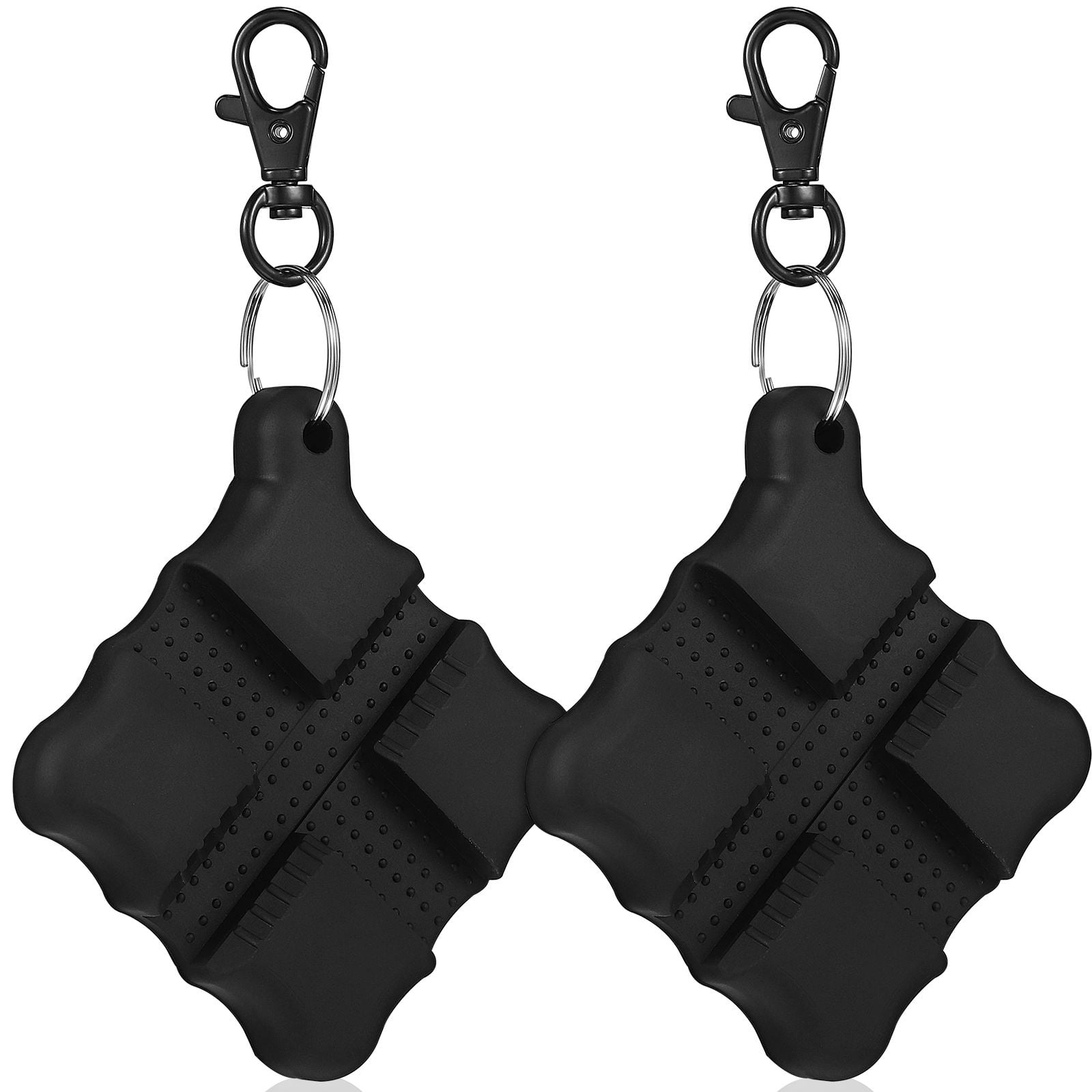 HORIALENCE 2Pcs Cross Card Slot Design Arrow Pullers Universal Black ...