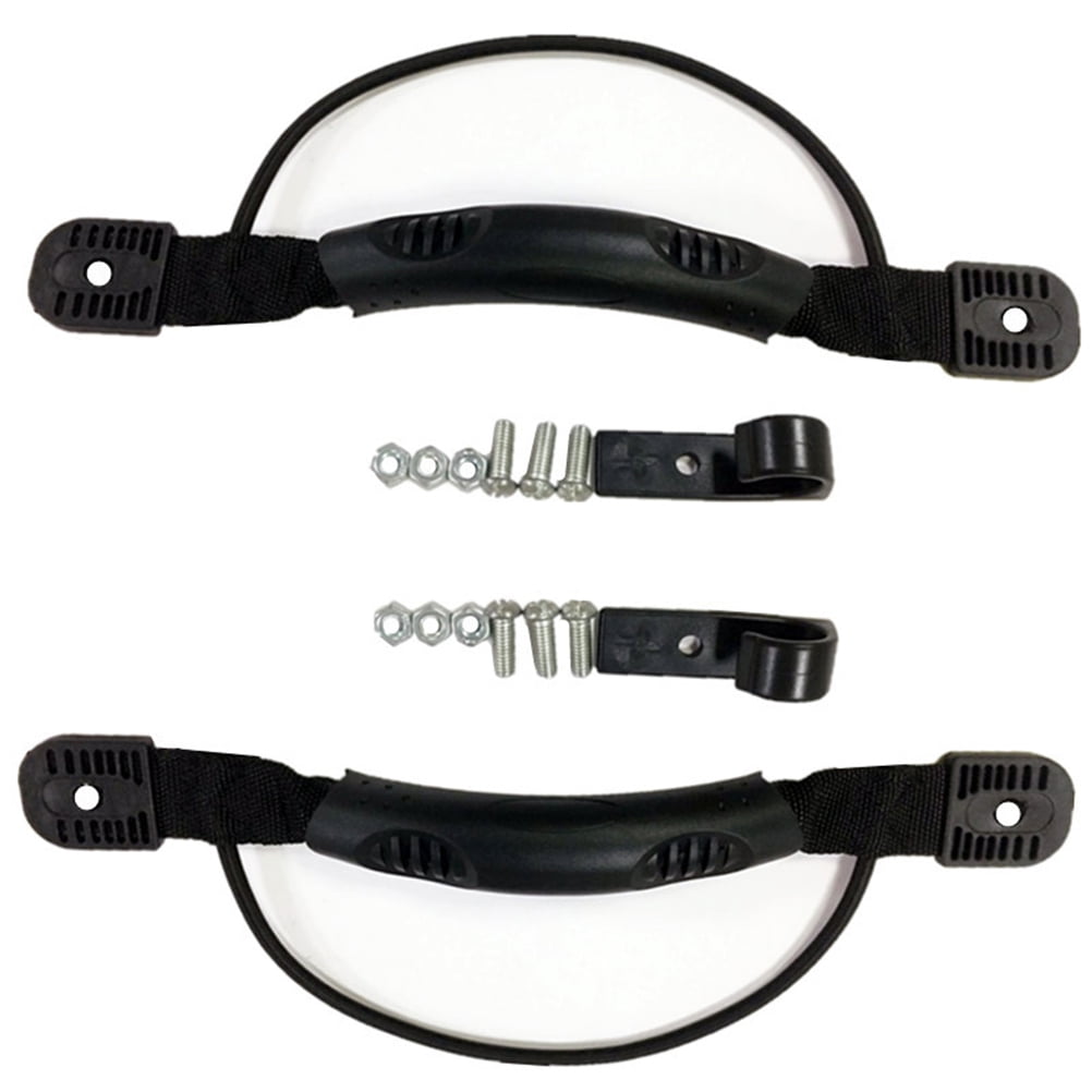 HORIALENCE 2Set Contoured Black Kayak Handle for Boating 7.08x0.39x0.39 ...