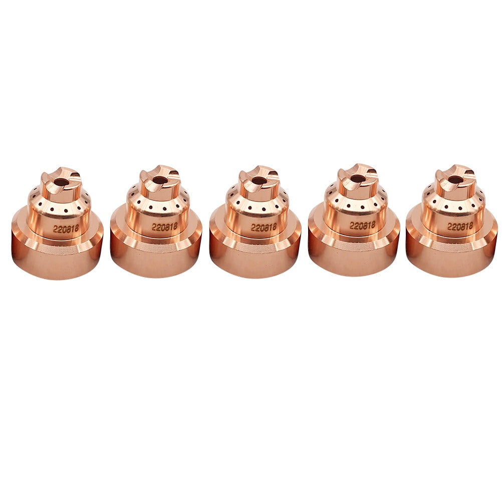 HORIALENCE 5Pcs Air Plasma Cutter Nozzles Metal Electrode Nozzles ...