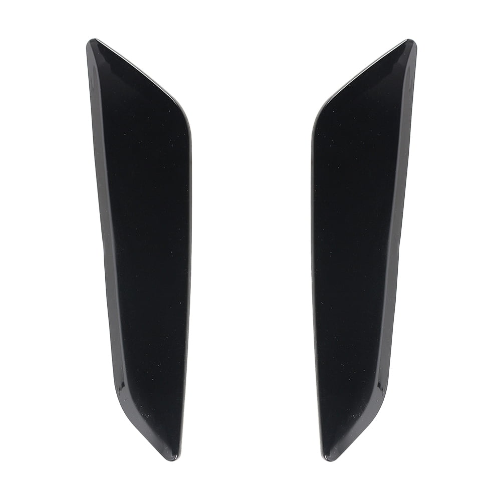 HORIALENCE Automotive Vent Stickers 1 Pair Black ABS for Car Hood Air ...