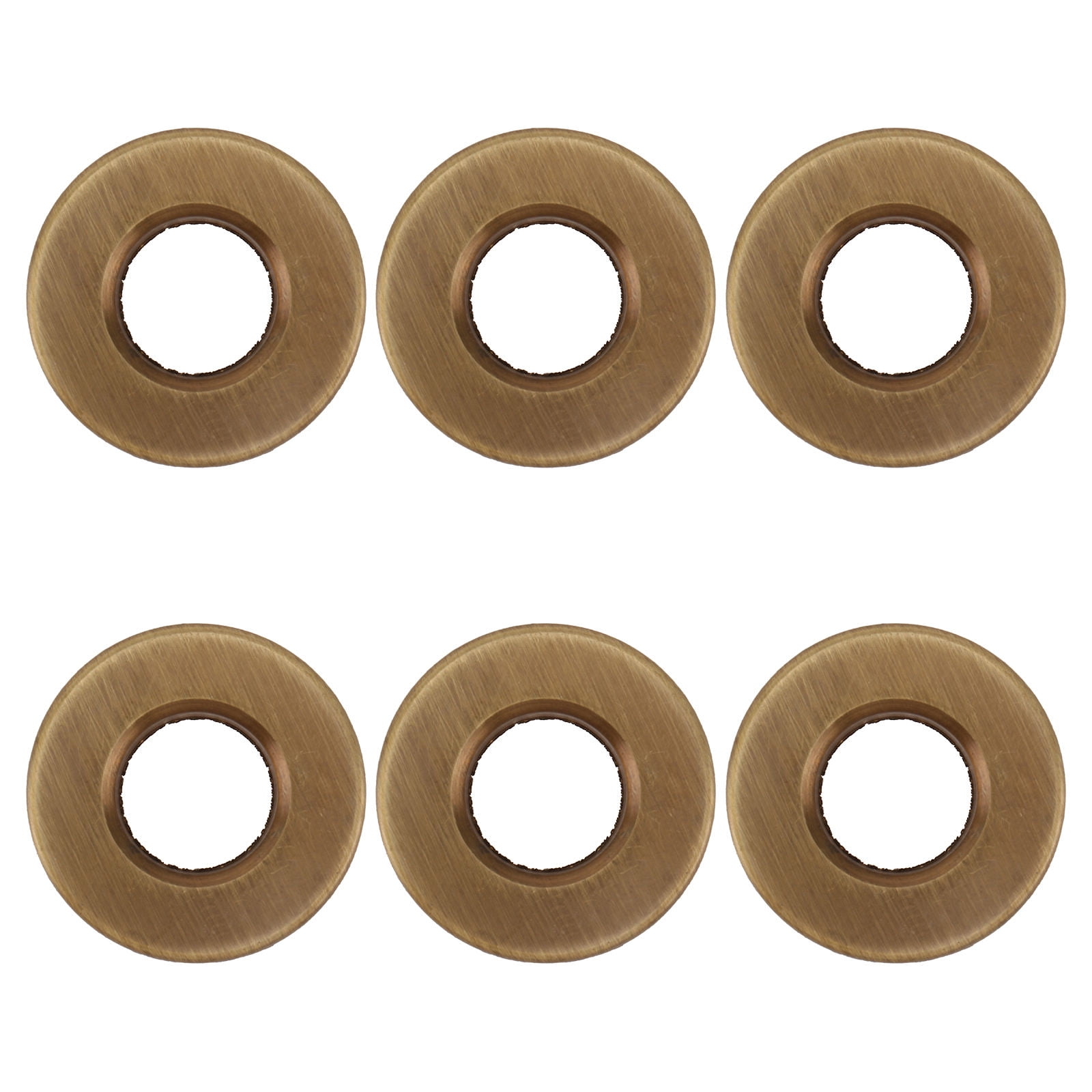 HORIALENCE Bathroom Sink Overflow Prevention Caps 6Set Copper Color for ...