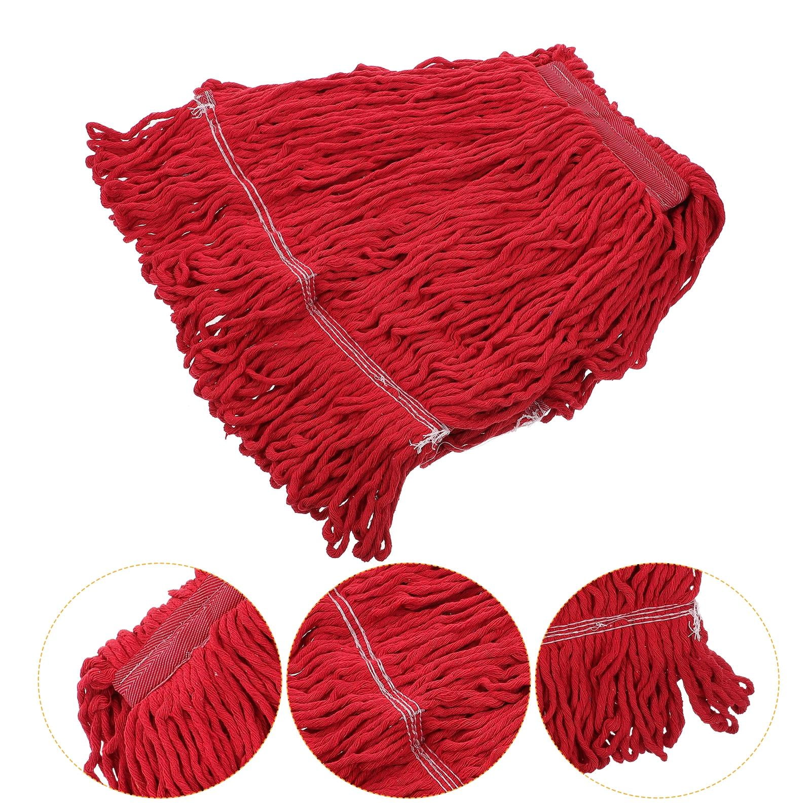 HORIALENCE Cork Floor Mopping Pads 1Pack Water Absorption Red Mop Head - Walmart.com