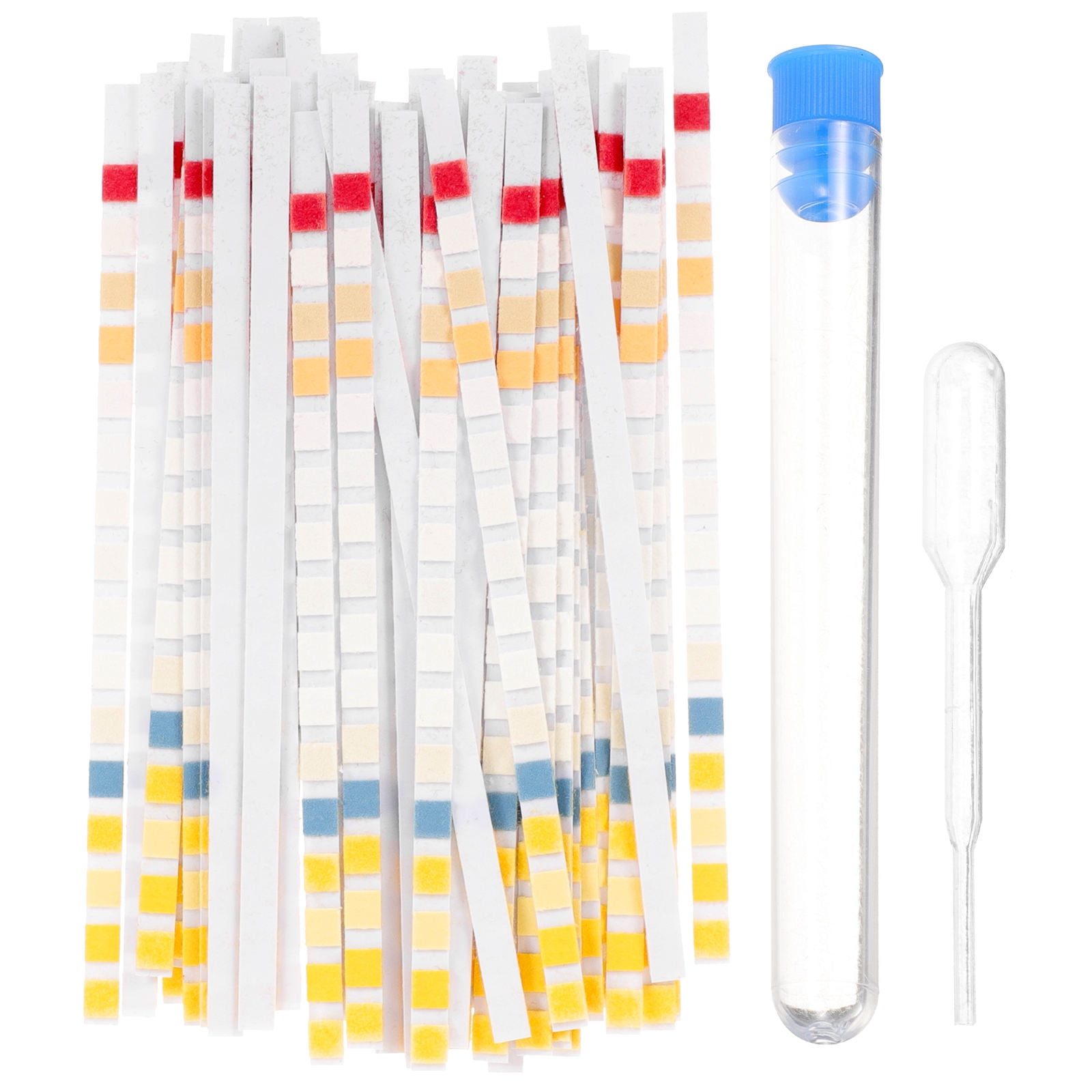HORIALENCE Fresh Water Test Strips 50Set for Testing Assorted Color ...