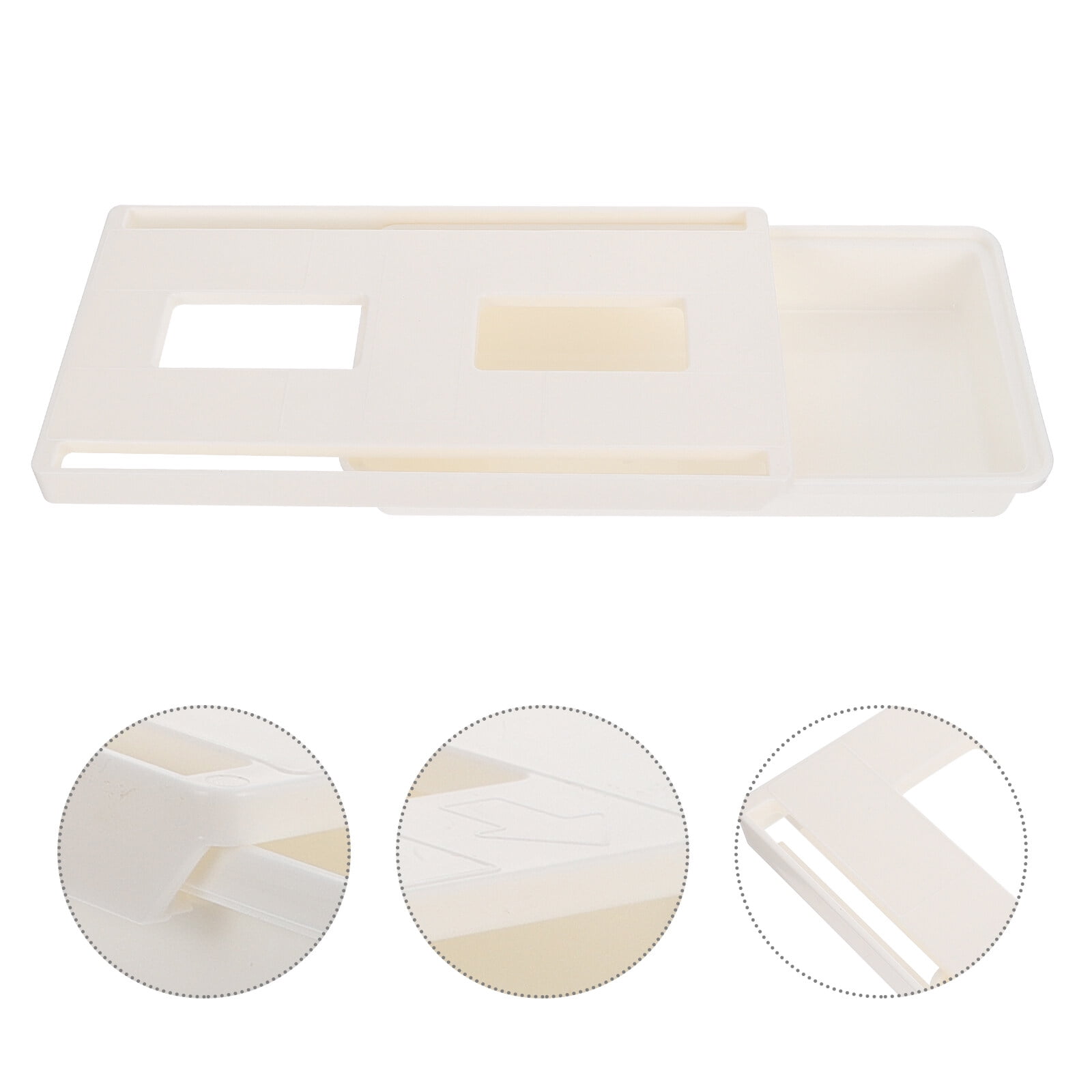 HORIALENCE Office Supplies Desk Organizer 1Pcs Beige Rectangular ...