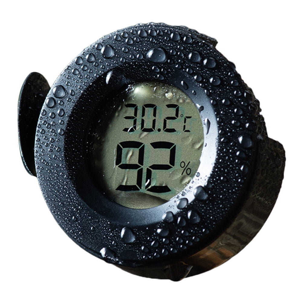 HORIALENCE Thermometers Hygrometer for Reptile 1Pack Rectangular Shape ...
