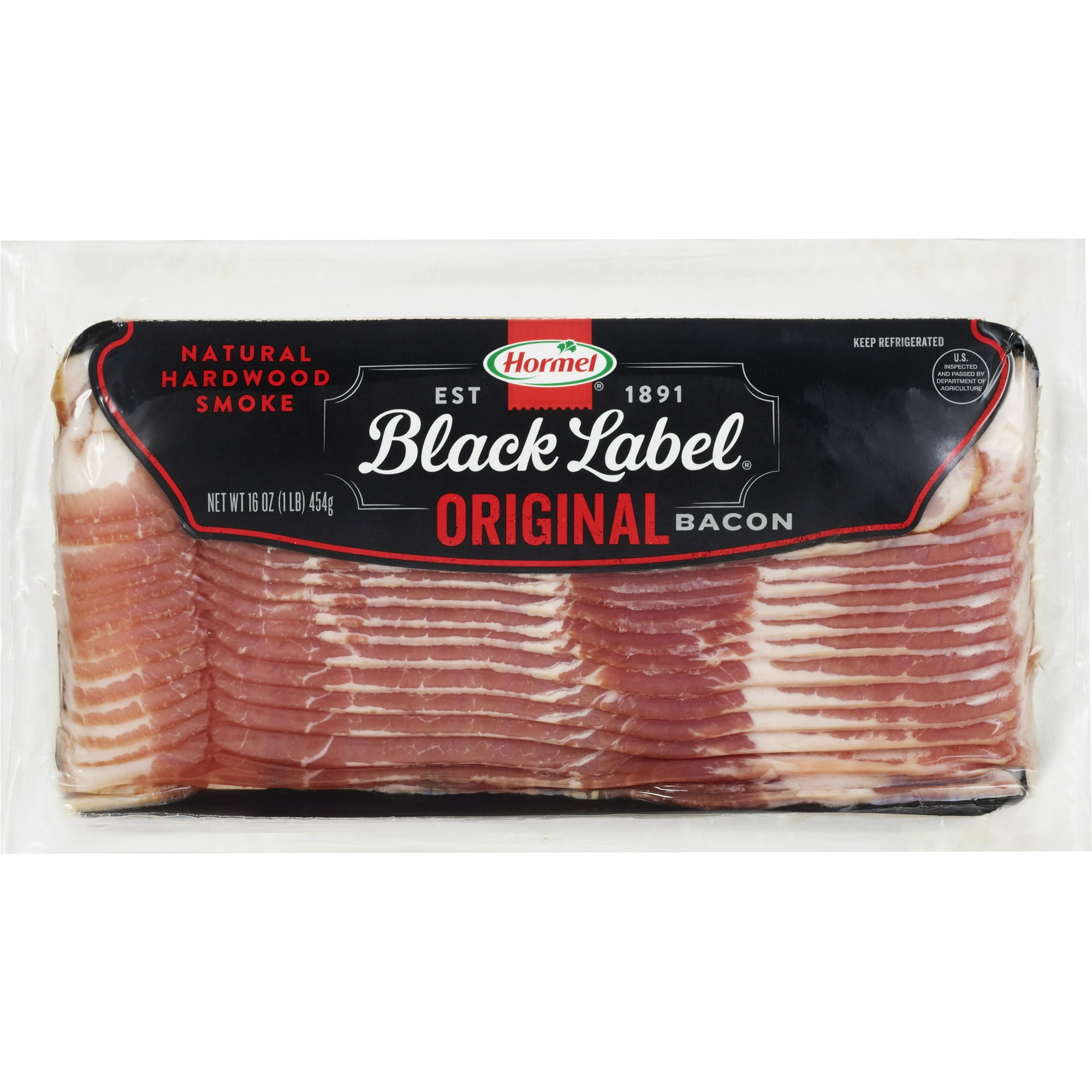 Bacon Package Label