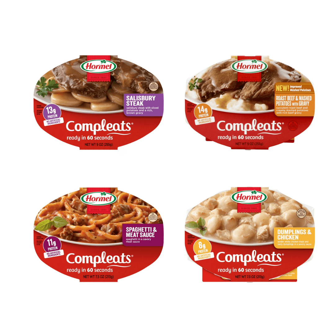 HORMEL COMPLEATS 8-Variety Pack – Your Go-To for Fast, Fully Cooked ...