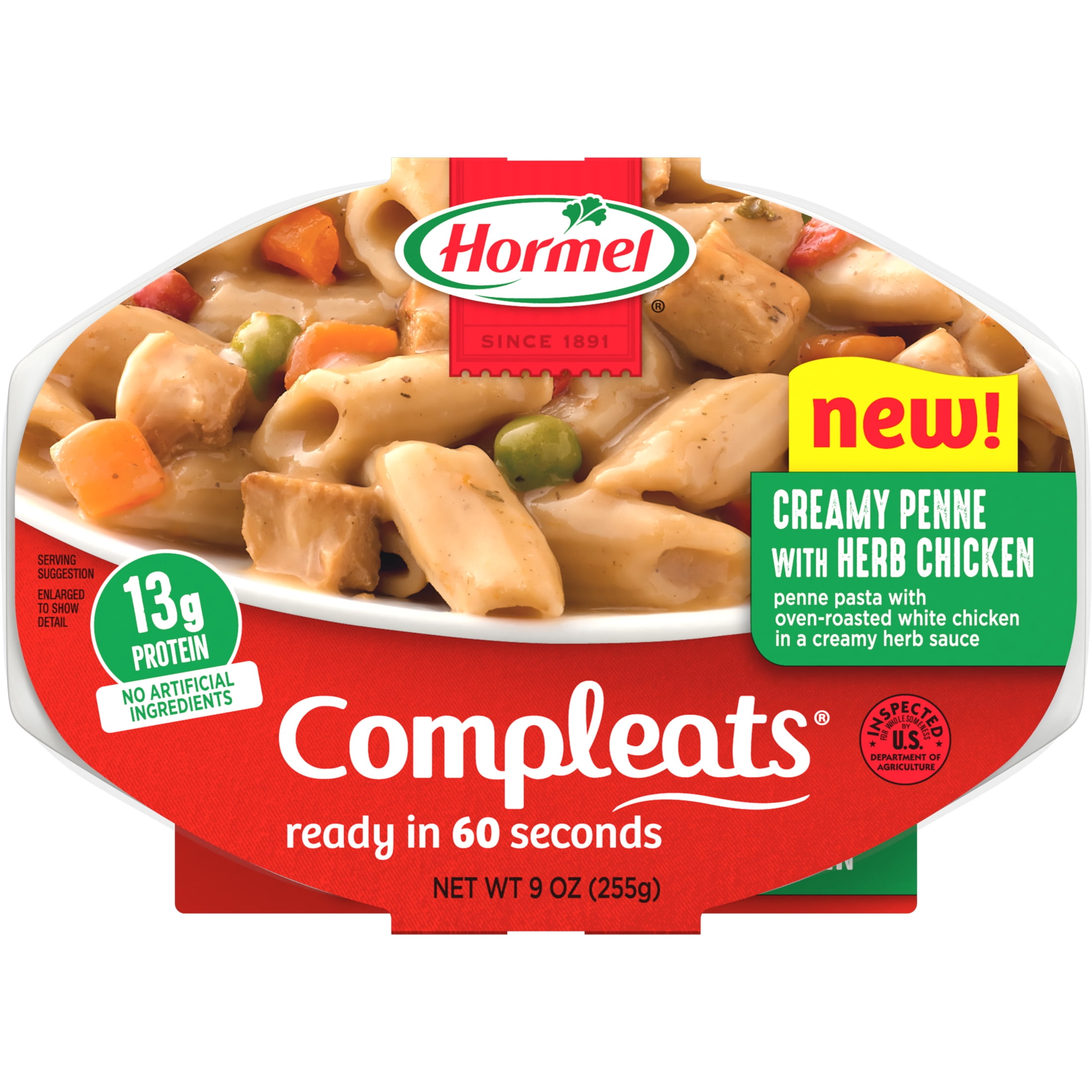 HORMEL COMPLEATS Italian Chicken and Penne Pasta Shelf-Stable, 9 oz ...