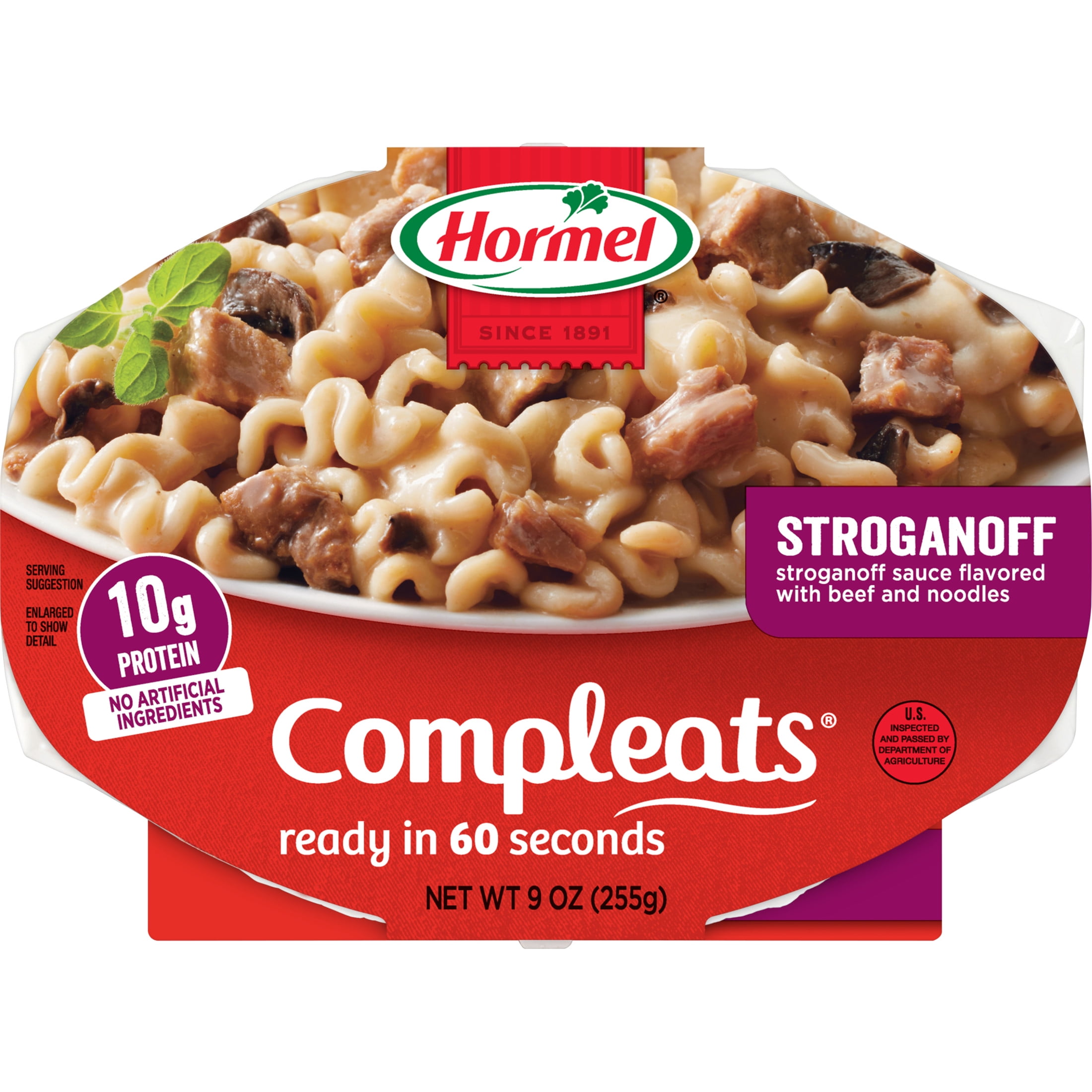 HORMEL COMPLEATS Stroganoff: Ready to Eat Meals, Shelf-Stable, 10g ...