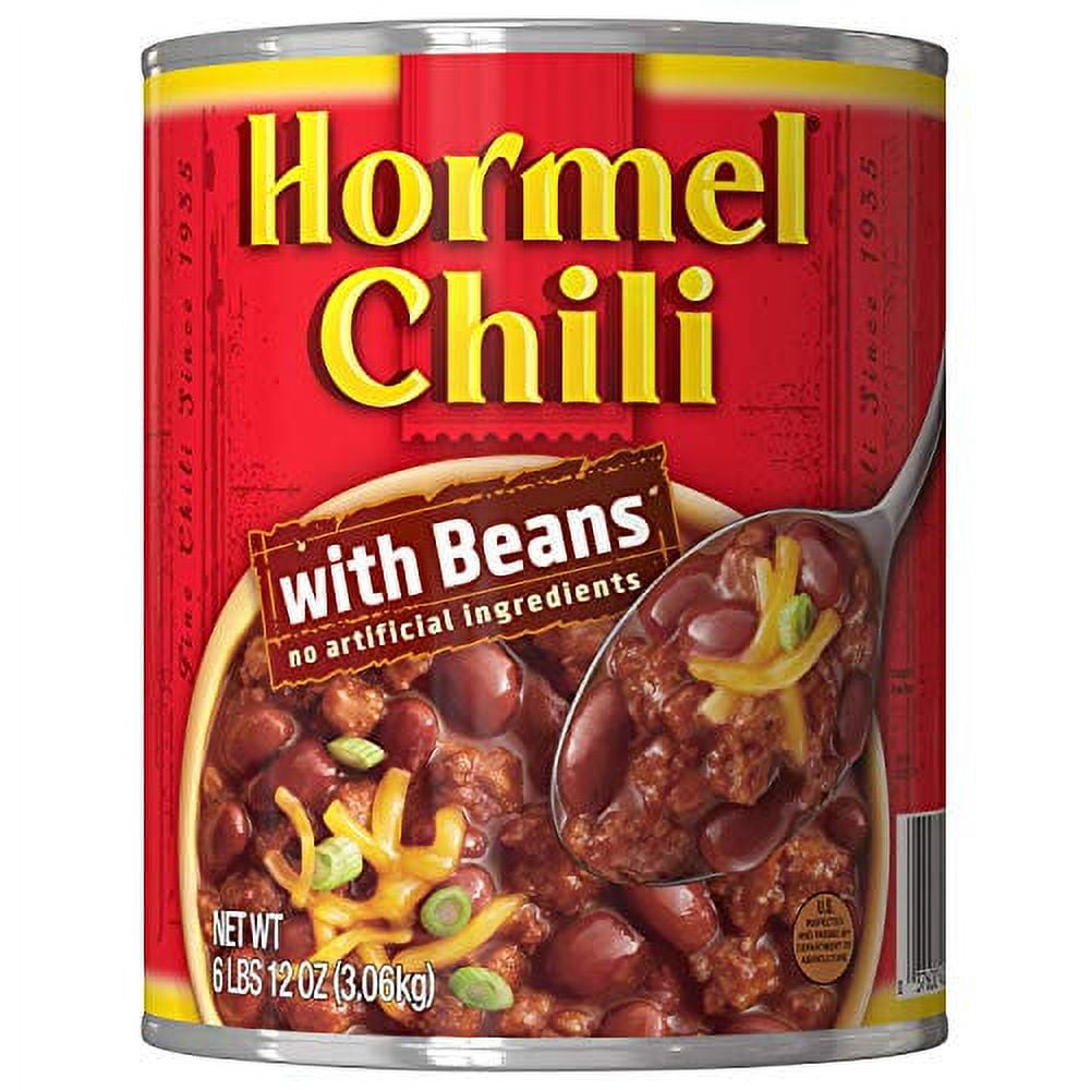 HORMEL Chili with Beans, 108 oz - Walmart.com