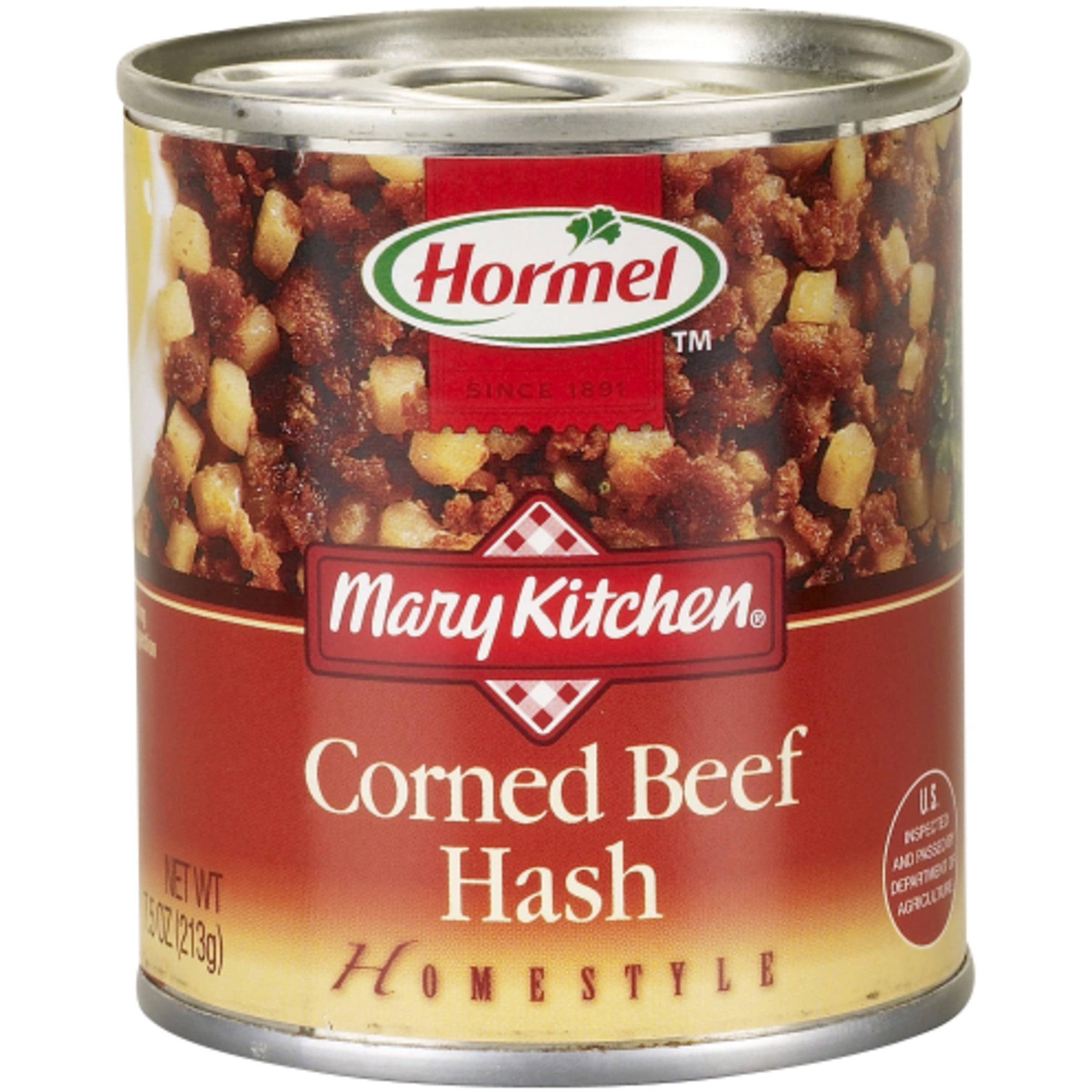 HORMEL MARY KITCHEN Corned Beef Hash, Shelf Stable, 7.5 oz Steel Can ...