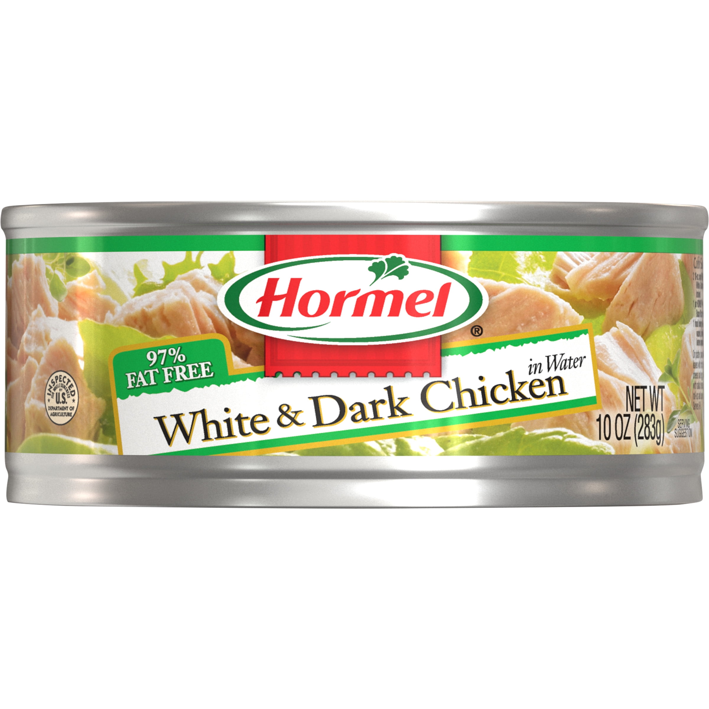 HORMEL Premium White and Dark Chicken In Water, Shelf Stable, 10 oz ...