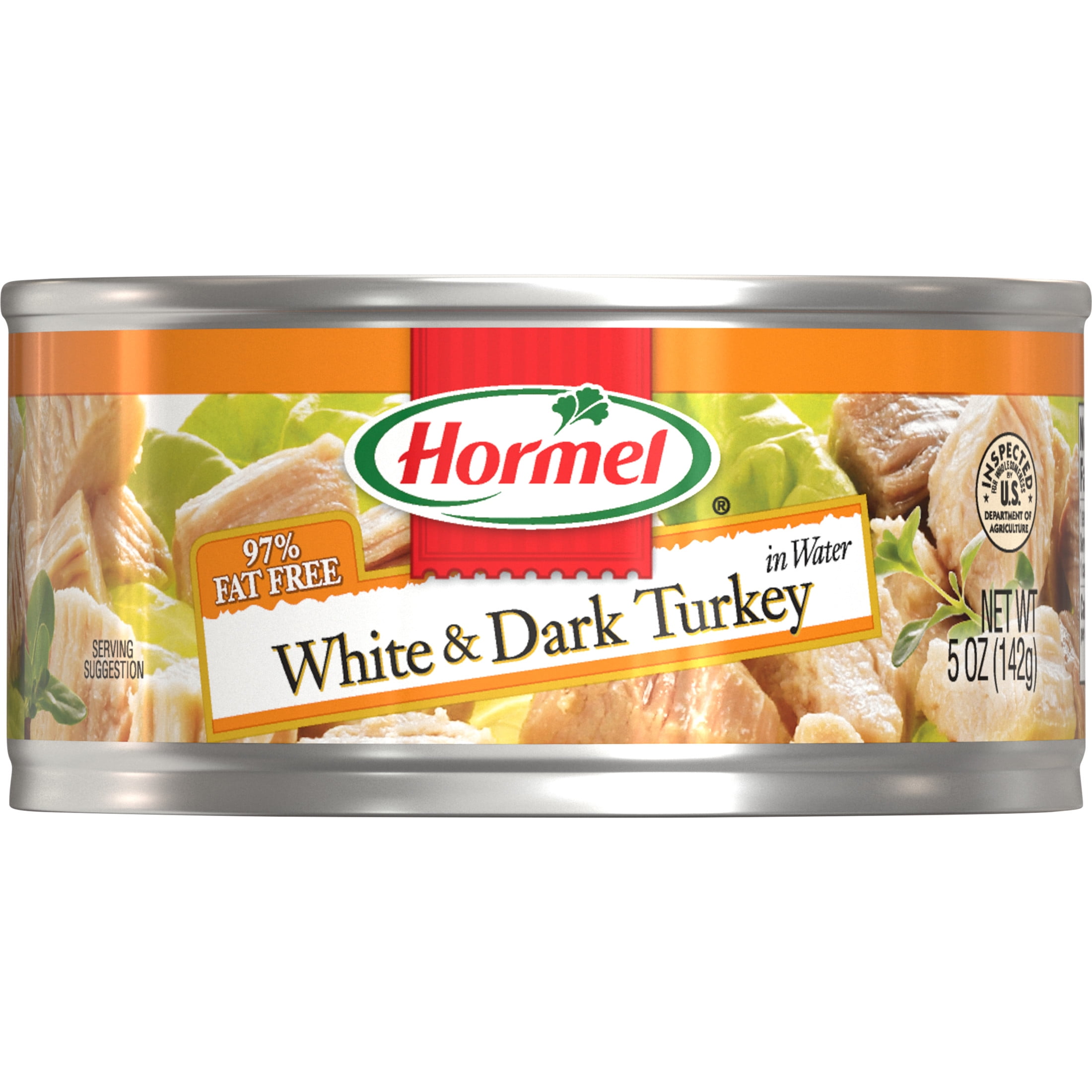 Hormel Premium White and Dark Turkey in Water, 5 oz Steel Can, 22g ...