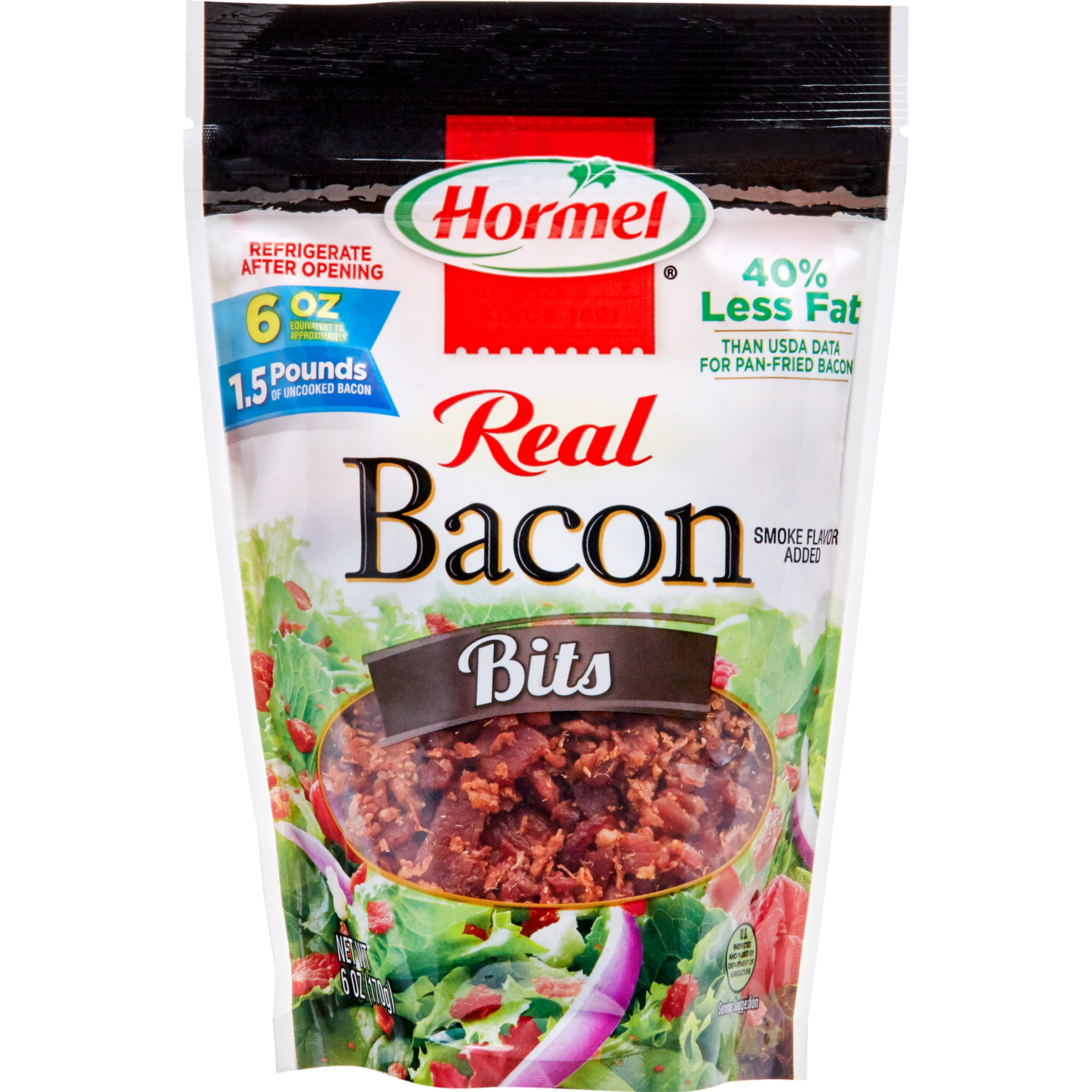 HORMEL Real Bacon Bits Topping, Salad Topping, 25 Calories per Serving ...