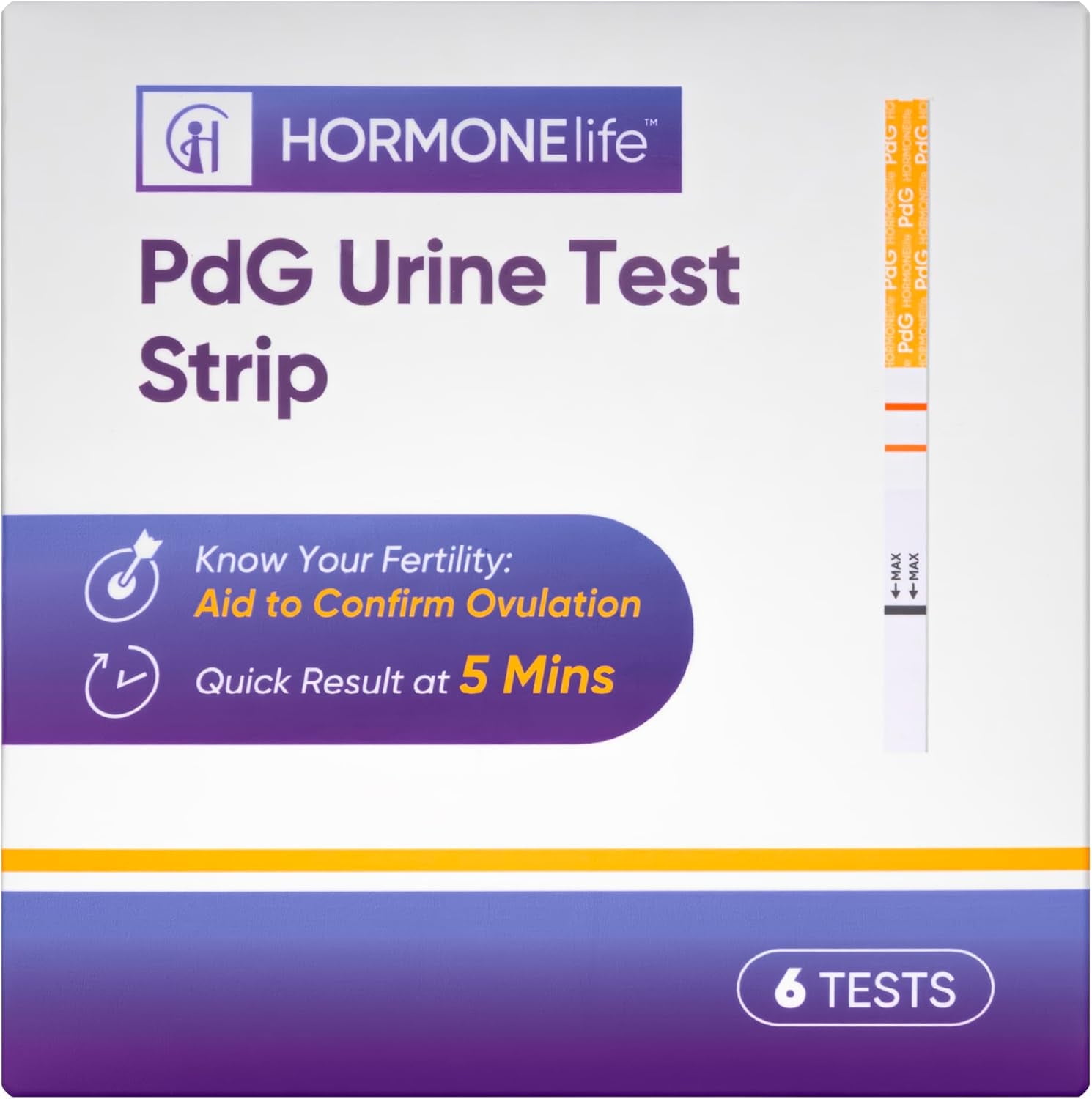 HORMONElife PdG Progesterone Test Strips, At-Home Ovulation ...