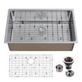HOROW 32'' Undermount Kitchen Sink 16 Gauge Stainless Steel Sink ...