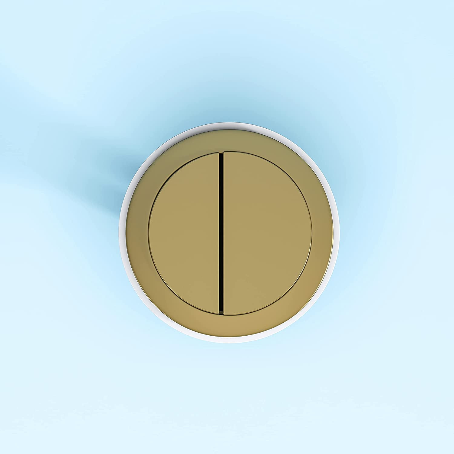 HOROW Gold Flush Button for HWMT-8733 & T0338W Toilet Series, Dual Push ...