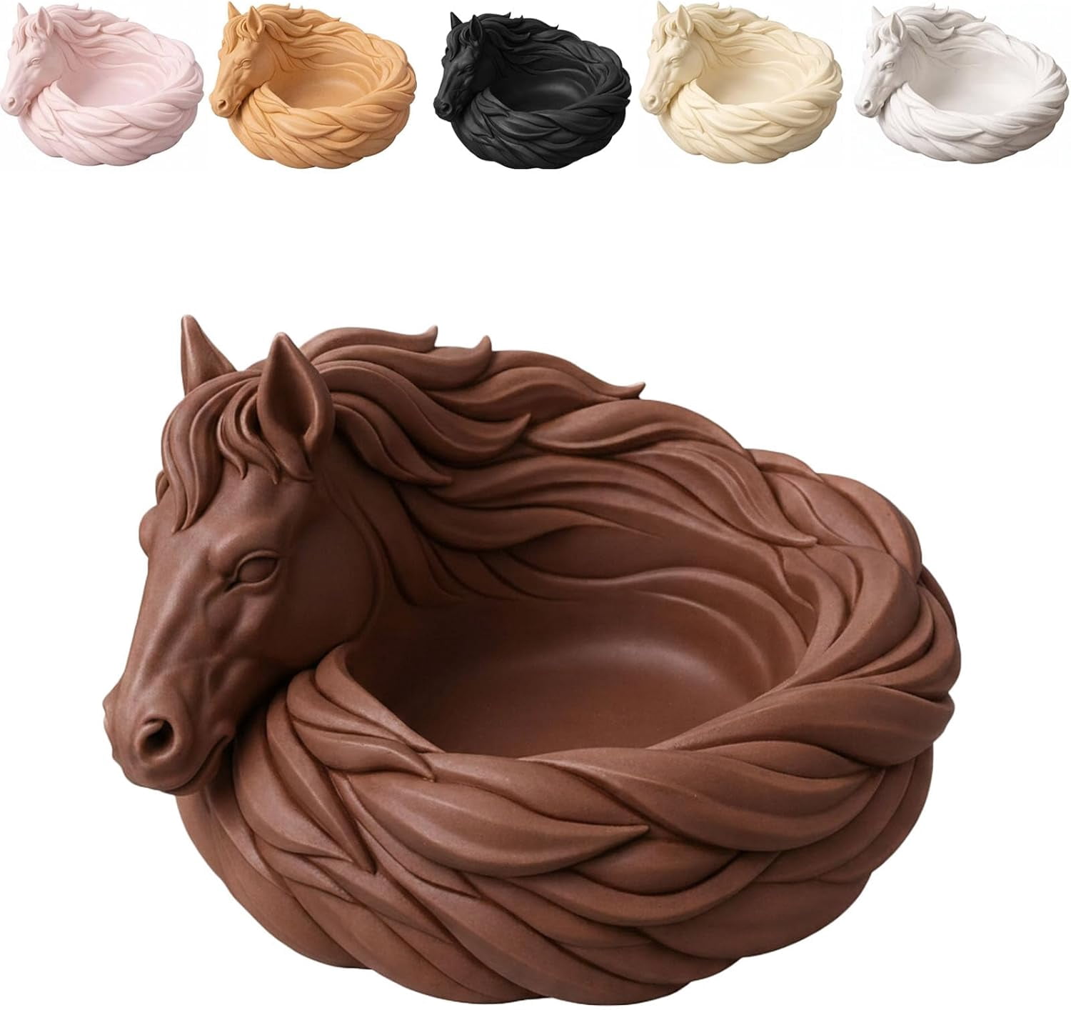 HORSE CATCHALL BOWL Sculpted Horse Catchall Bowl Practical Daily ...