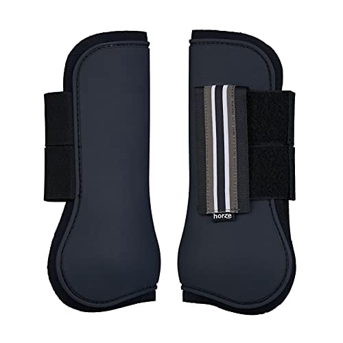 HORZE Adepto Tendon Boots - Dark Navy - Cob - Walmart.com