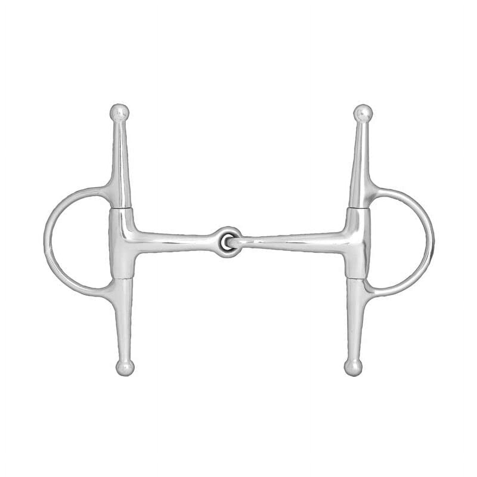 HORZE Full Cheek Snaffle Bit - 5 - Walmart.com