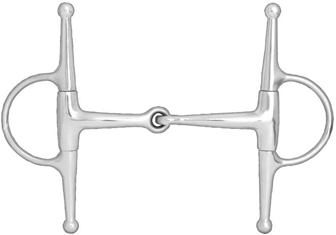 HORZE Full Cheek Snaffle Bit - 5 - Walmart.com