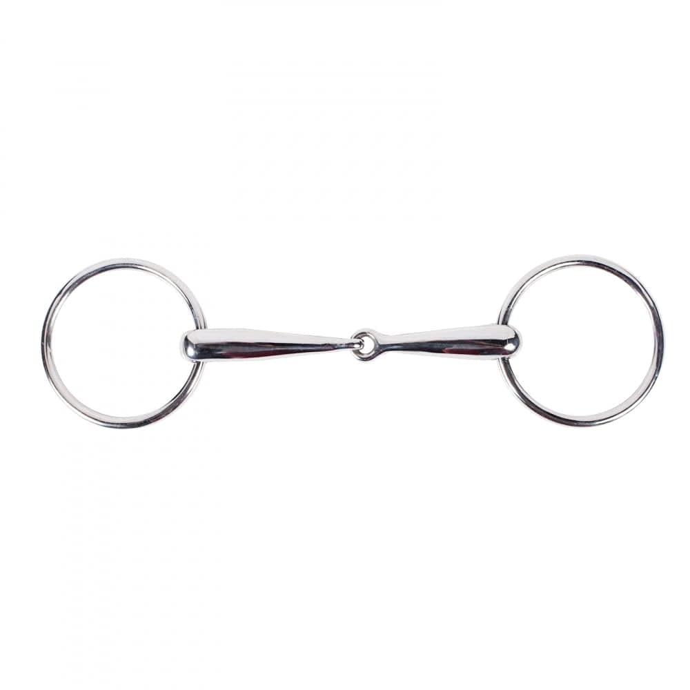 HORZE Loose Ring Snaffle Bit - 55mm Rings - 4.5 - Walmart Business Supplies