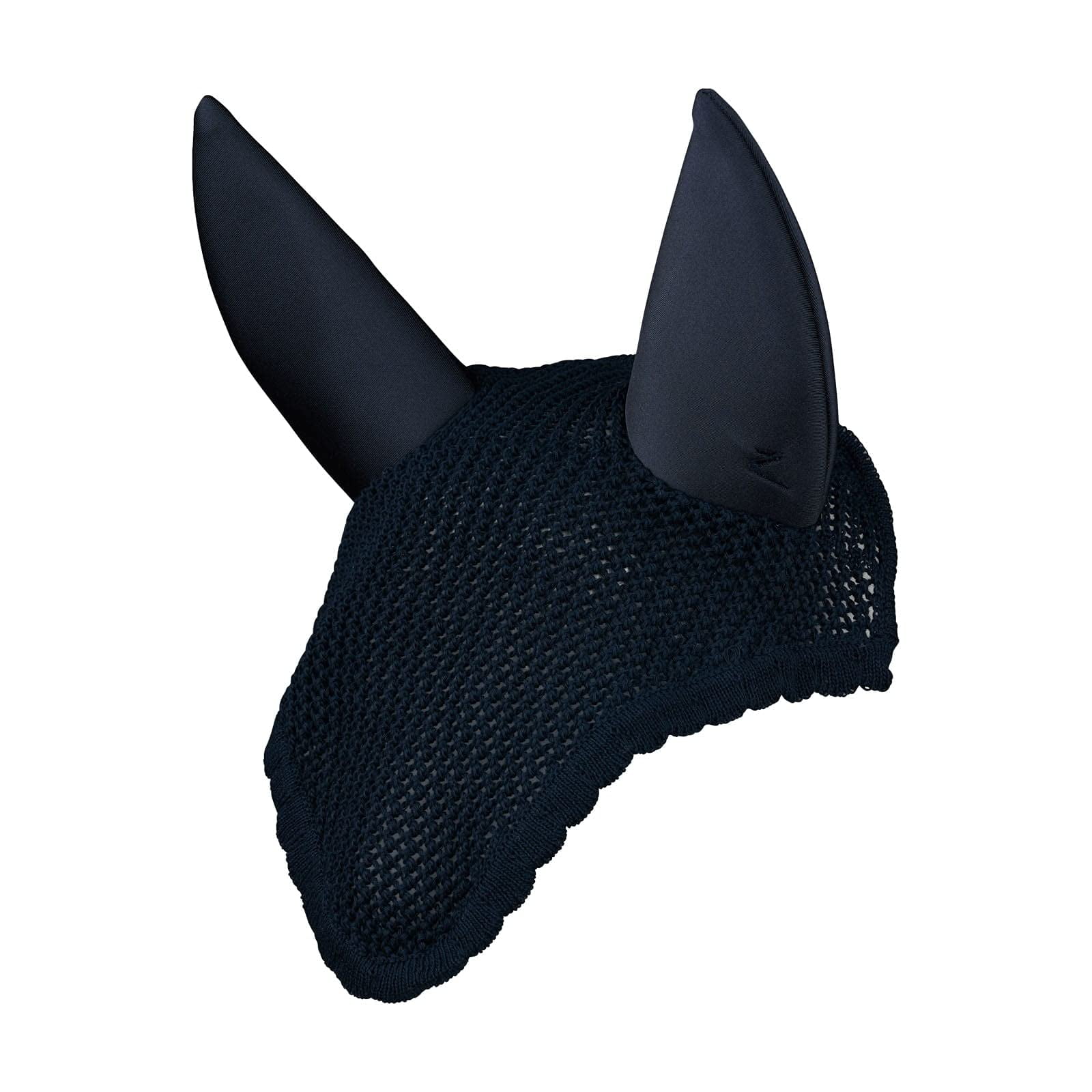 HORZE Marquess Noise Cancelling Crochet-Pattern Horse Ear Net - Dark ...