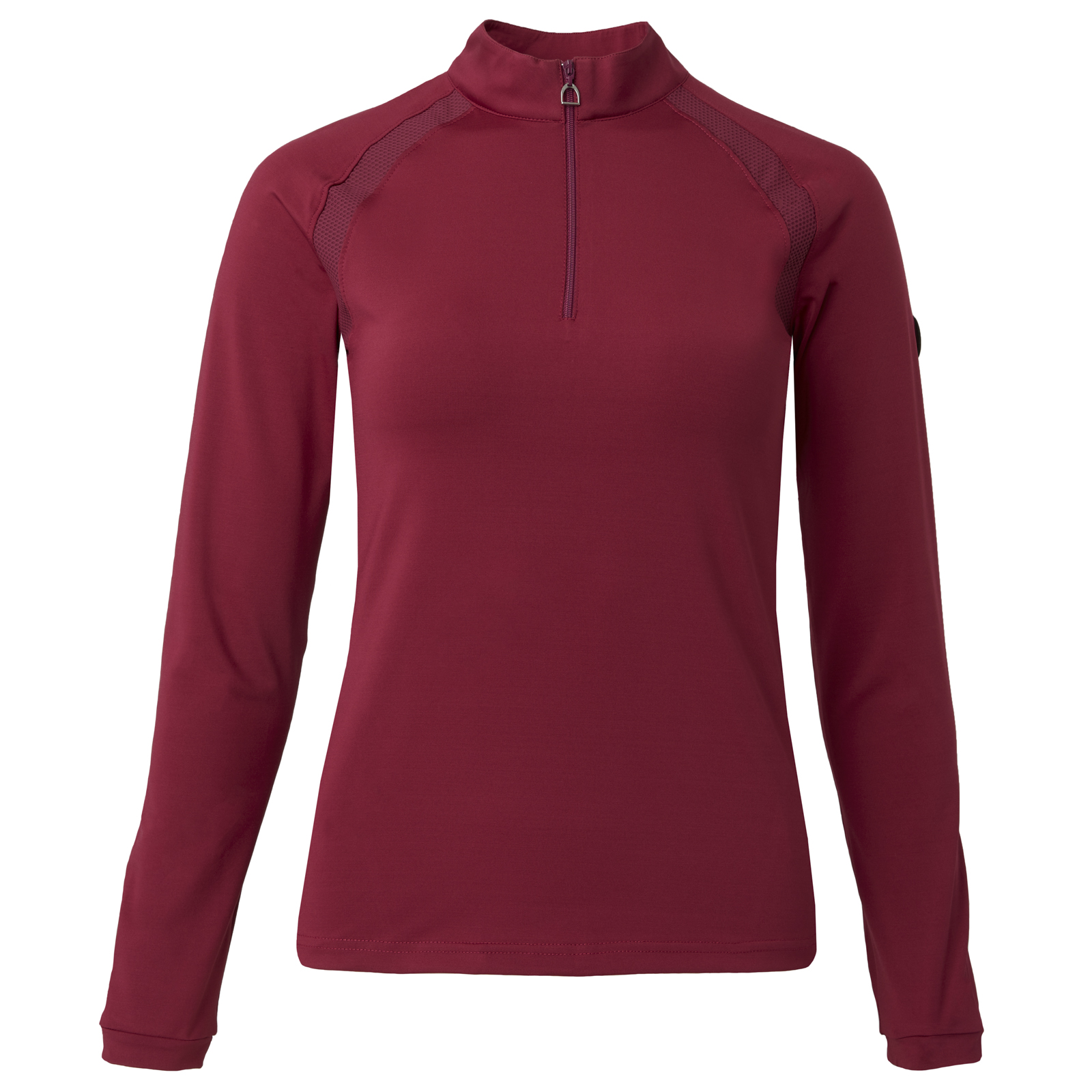 HORZE Mia Women's Long Sleeve Equestrian Training Shirt with Mesh ...