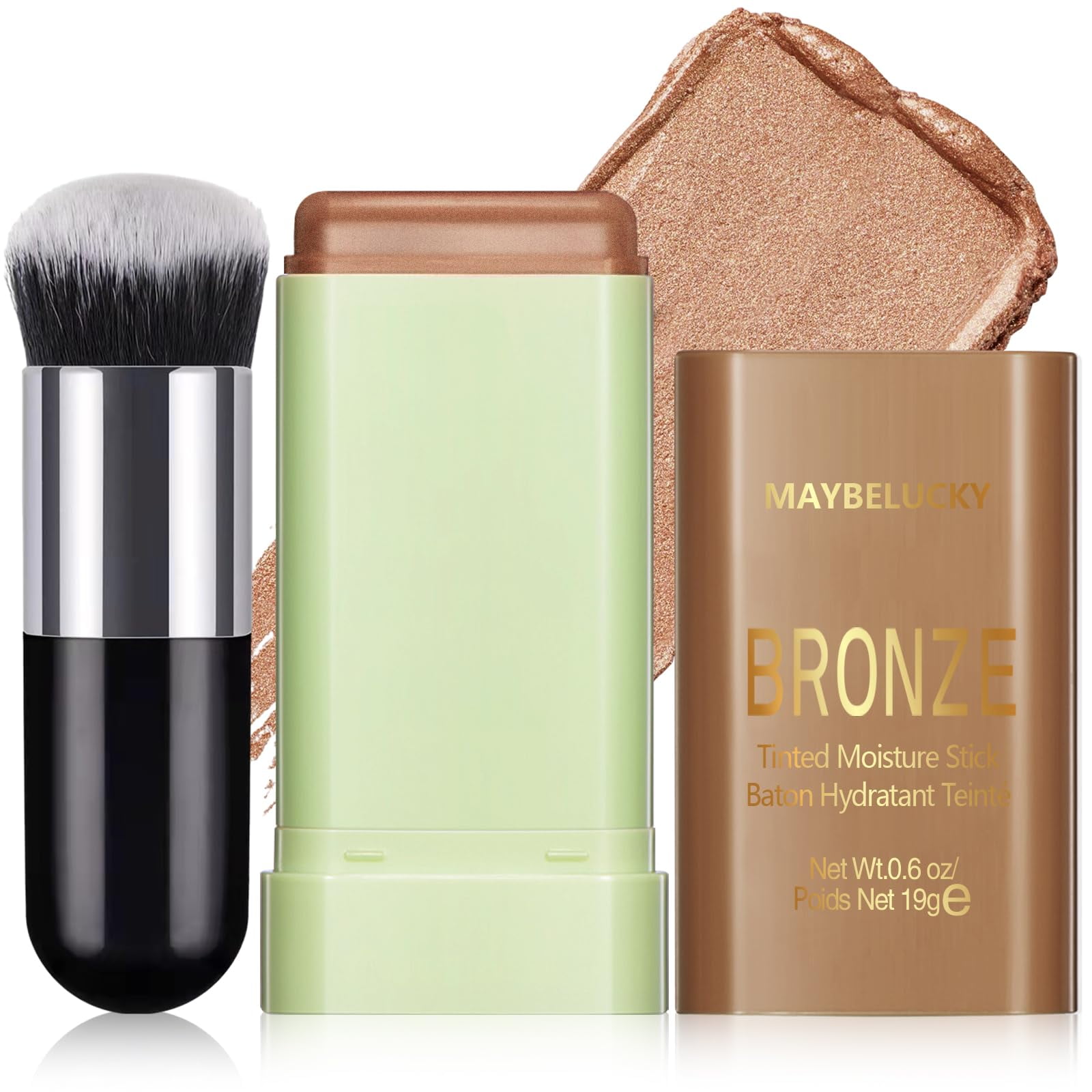 HOSAILY Cream Contour Stick for Cheeks Tint, Multi-Use Highlighter ...