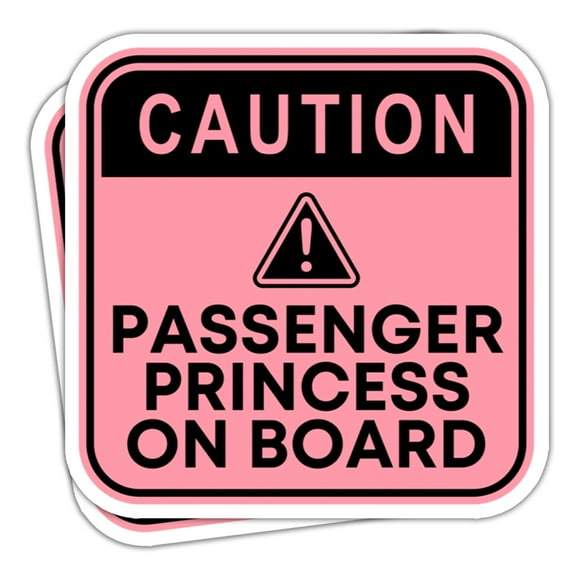 Passenger Princess Decal