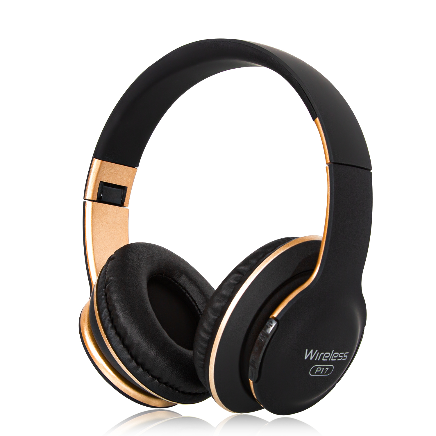 Bluetooth Headphones Over Ear, Hi-Fi Stereo Wireless Foldable Headset ...